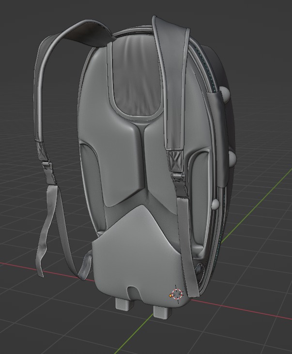 3D model LUCAS Hard Shell Carrying Case with LUCAS 2 3 Chest VR / AR ...
