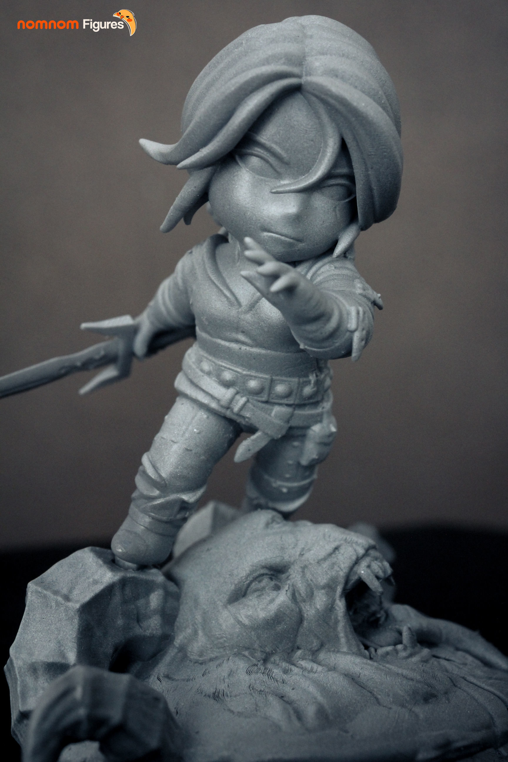 Chibi Ciri - Witcher 3D model 3D printable | CGTrader