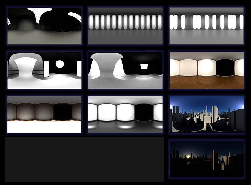 FREE HDRi environments packs Studio Lights See examples free Texture | CGTrader