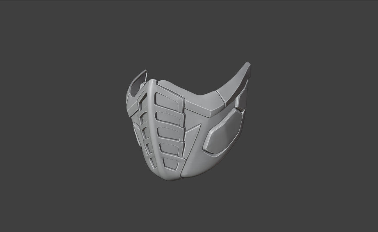 Ermac mask from MK1 - Annihilation 3D model 3D printable | CGTrader