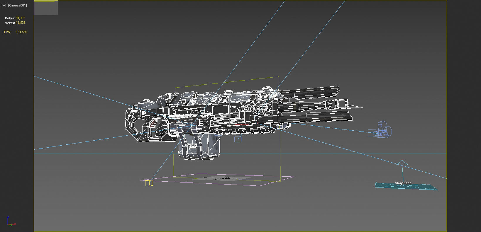 Science fiction weapon heavy machine gun 3D model | CGTrader