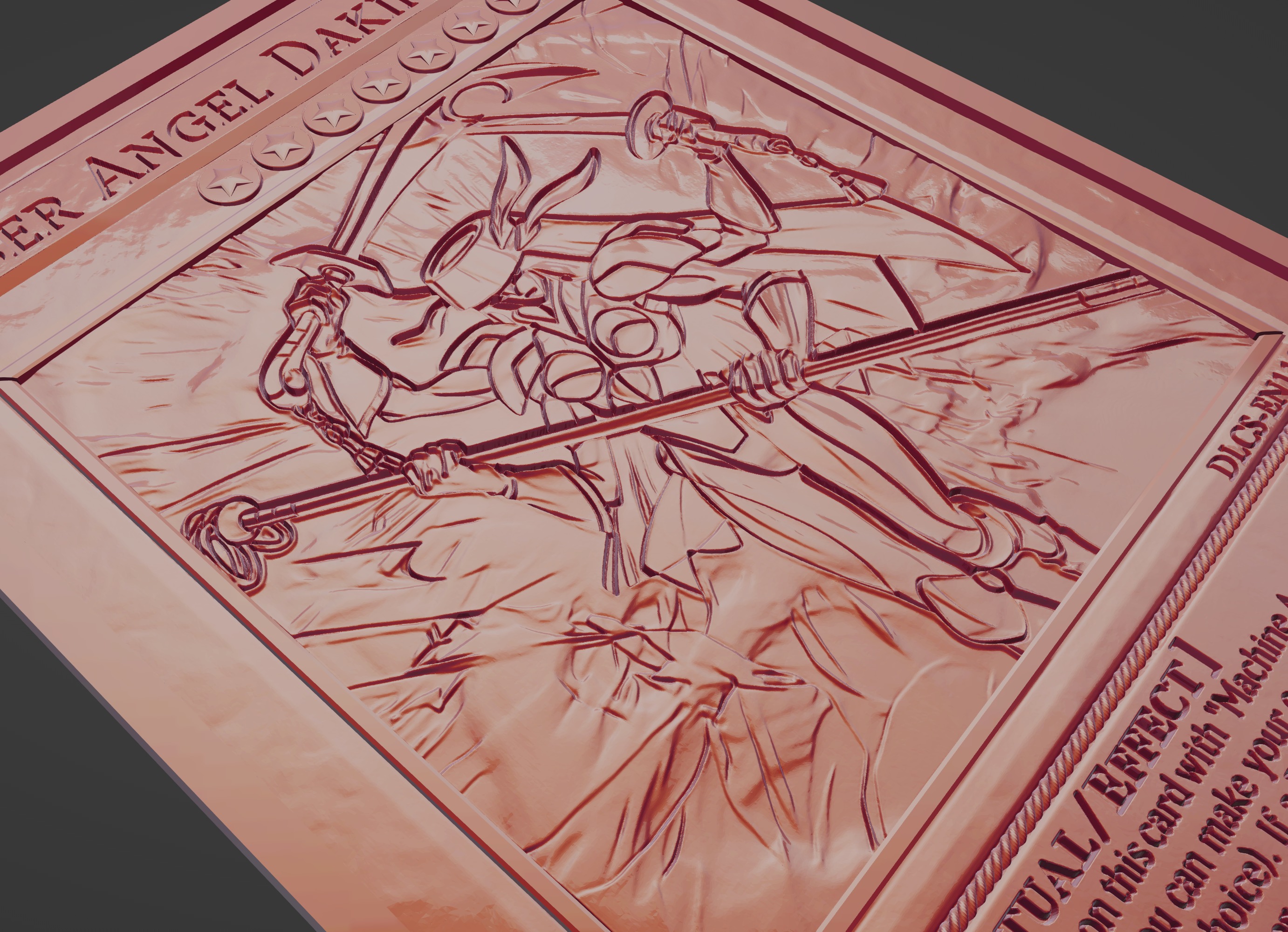 Cyber Angel Dakini - yu-gi-oh free 3D model 3D printable | CGTrader