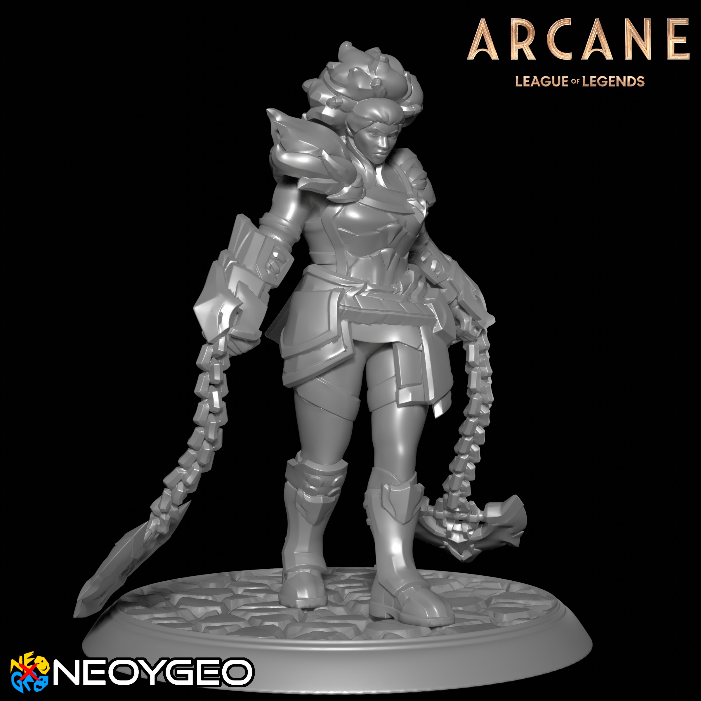 AMBESSA ARCANE - LEAGUE OF LEGENDS 3D model 3D printable | CGTrader