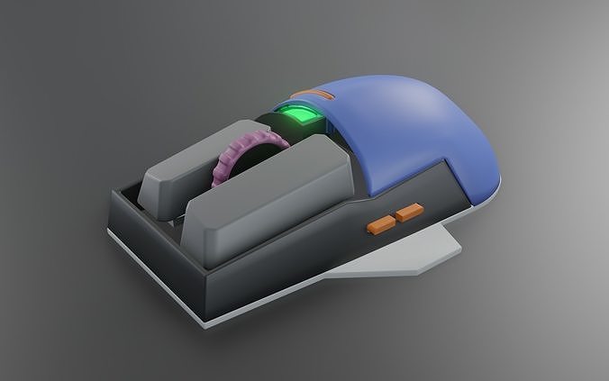 Mouse Retro Evangelion Reference free VR / AR / low-poly 3D model ...