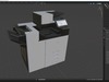 Color Laser Multifunction Printer 3D model | CGTrader