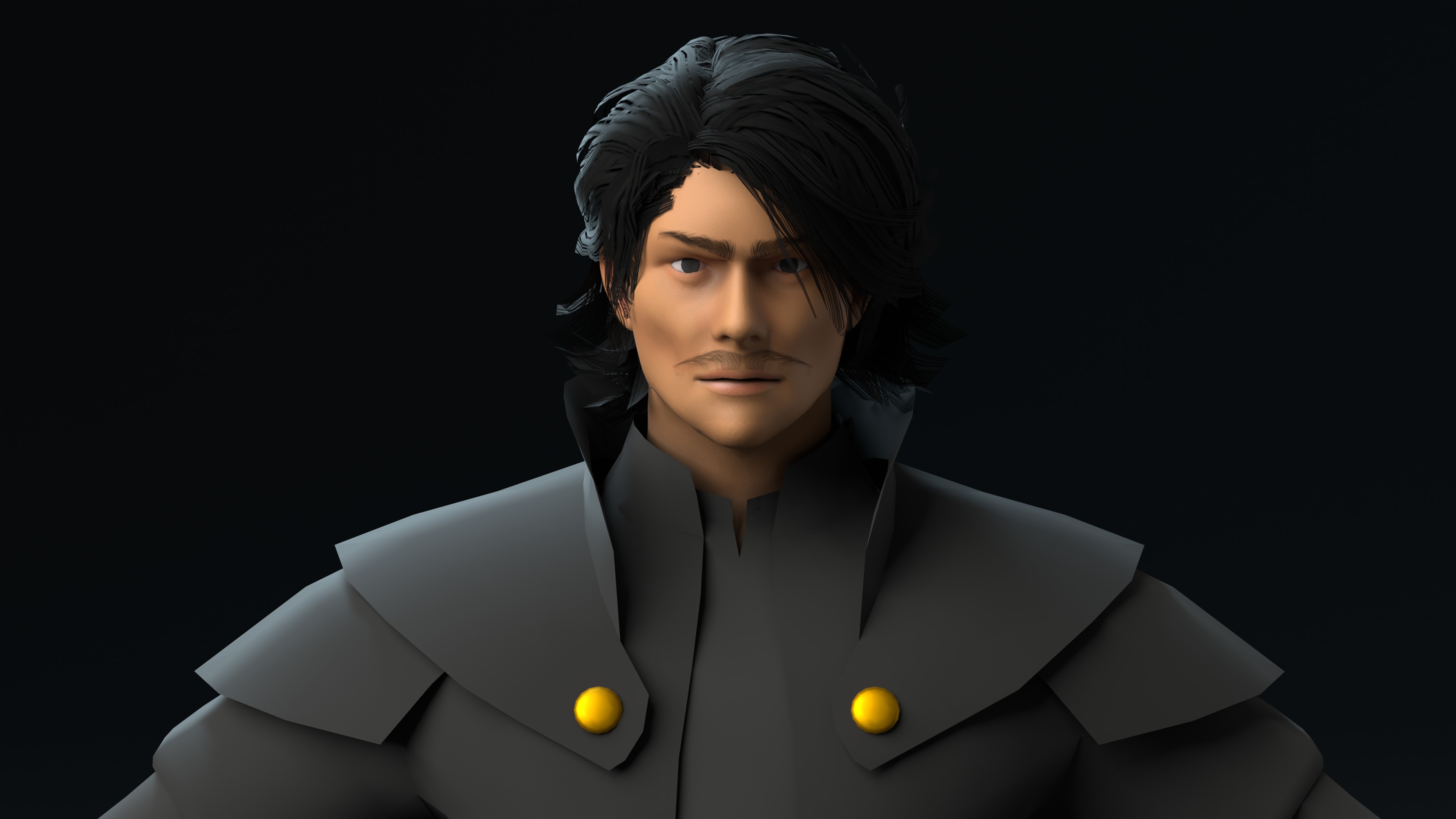 Wizard Teacher Male free VR / AR / low-poly 3D model | CGTrader