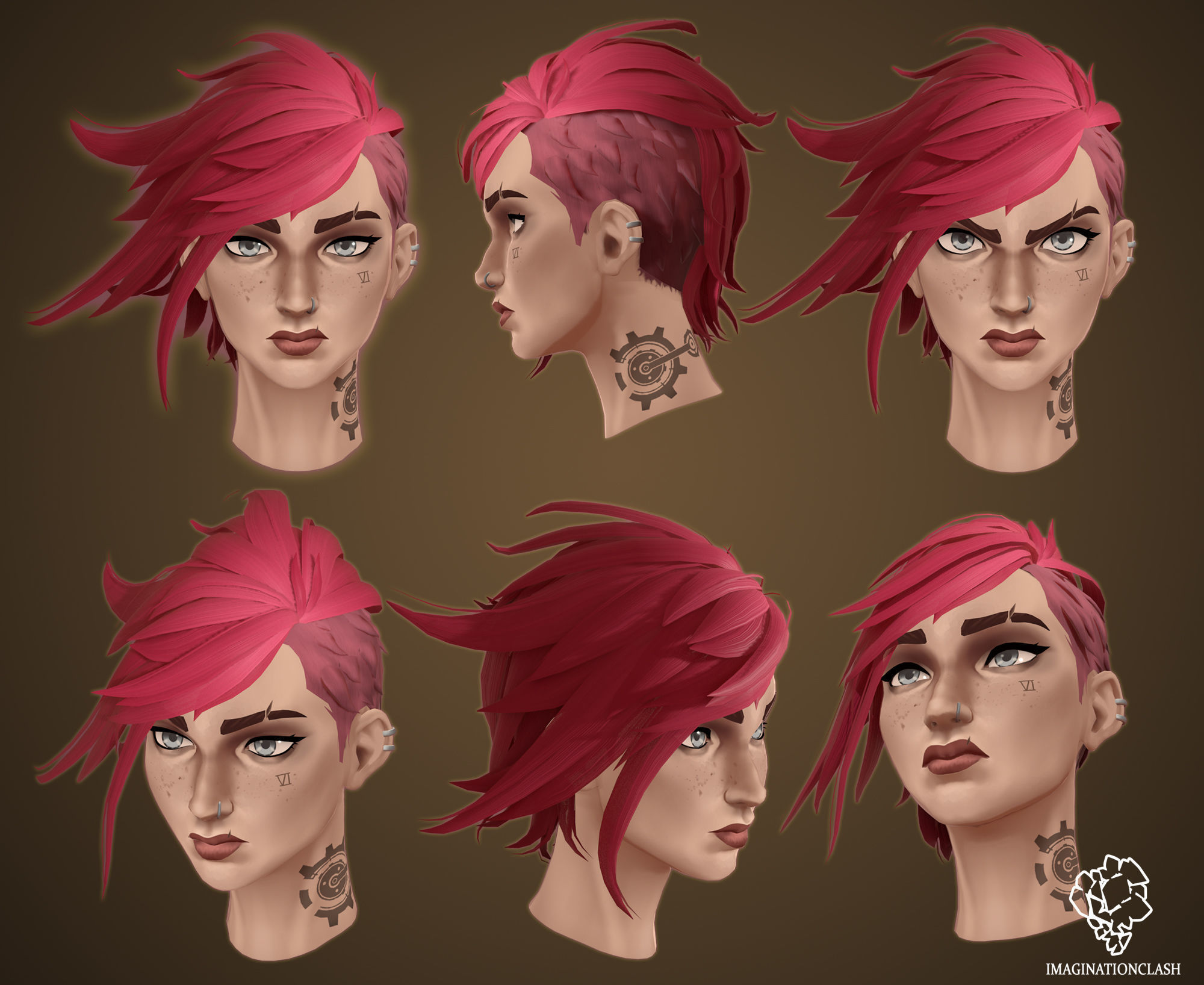 Vi Arcane free 3D model | CGTrader