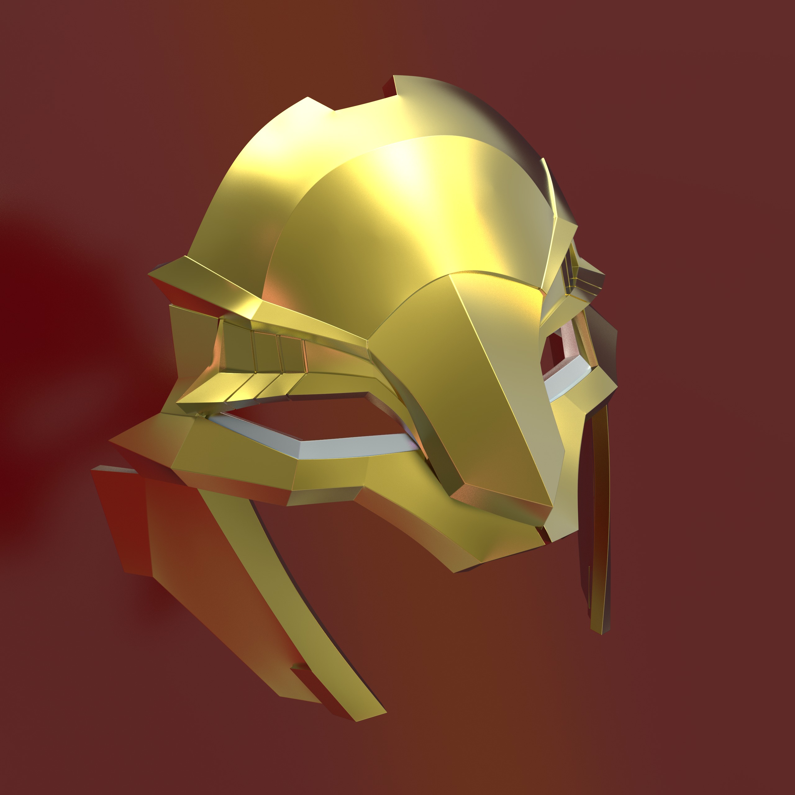 Mask 01 Ambessa Medarda 3D model 3D printable | CGTrader