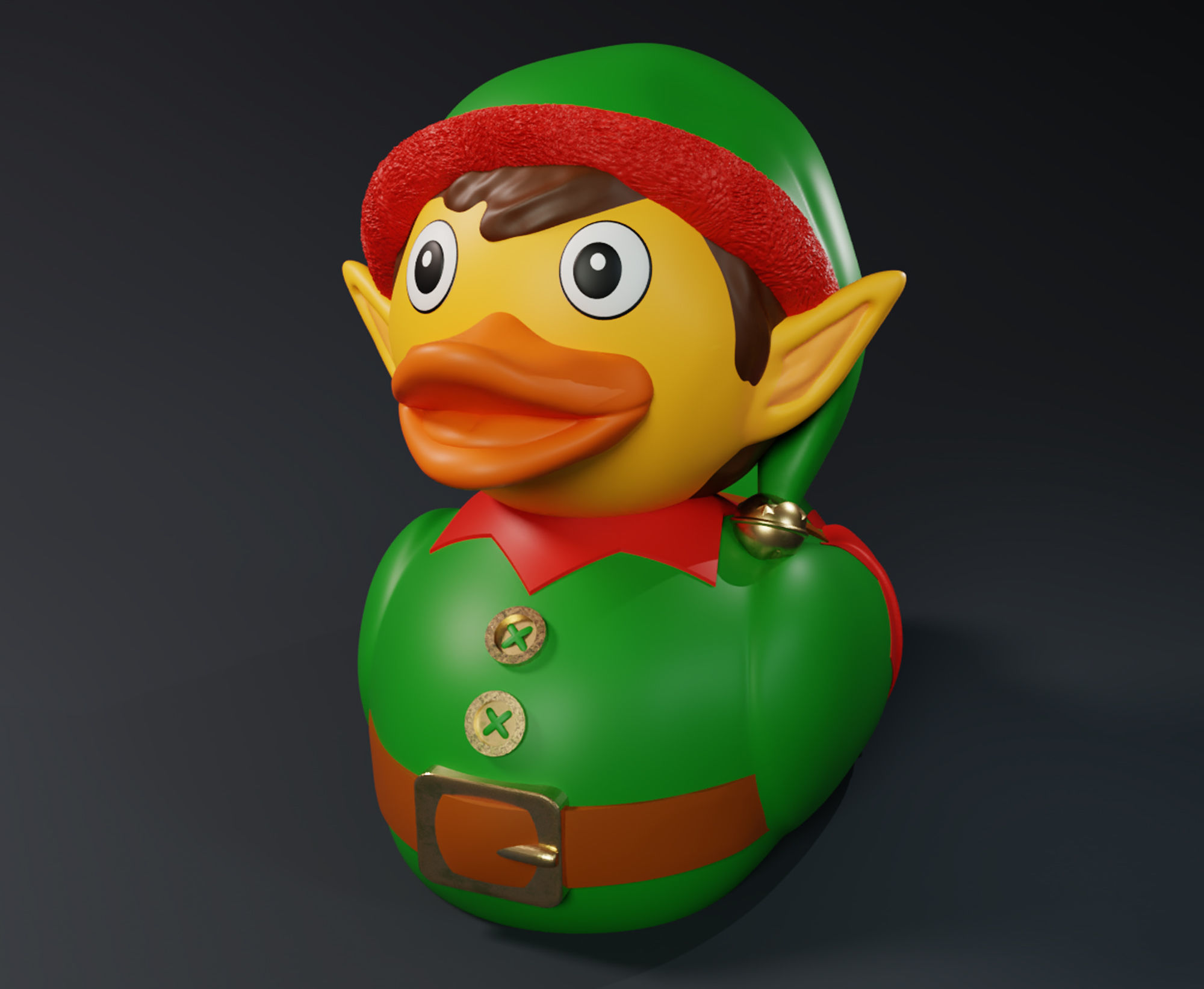 Christmas Themed Rubber Duck Pack 3D model 3D printable | CGTrader
