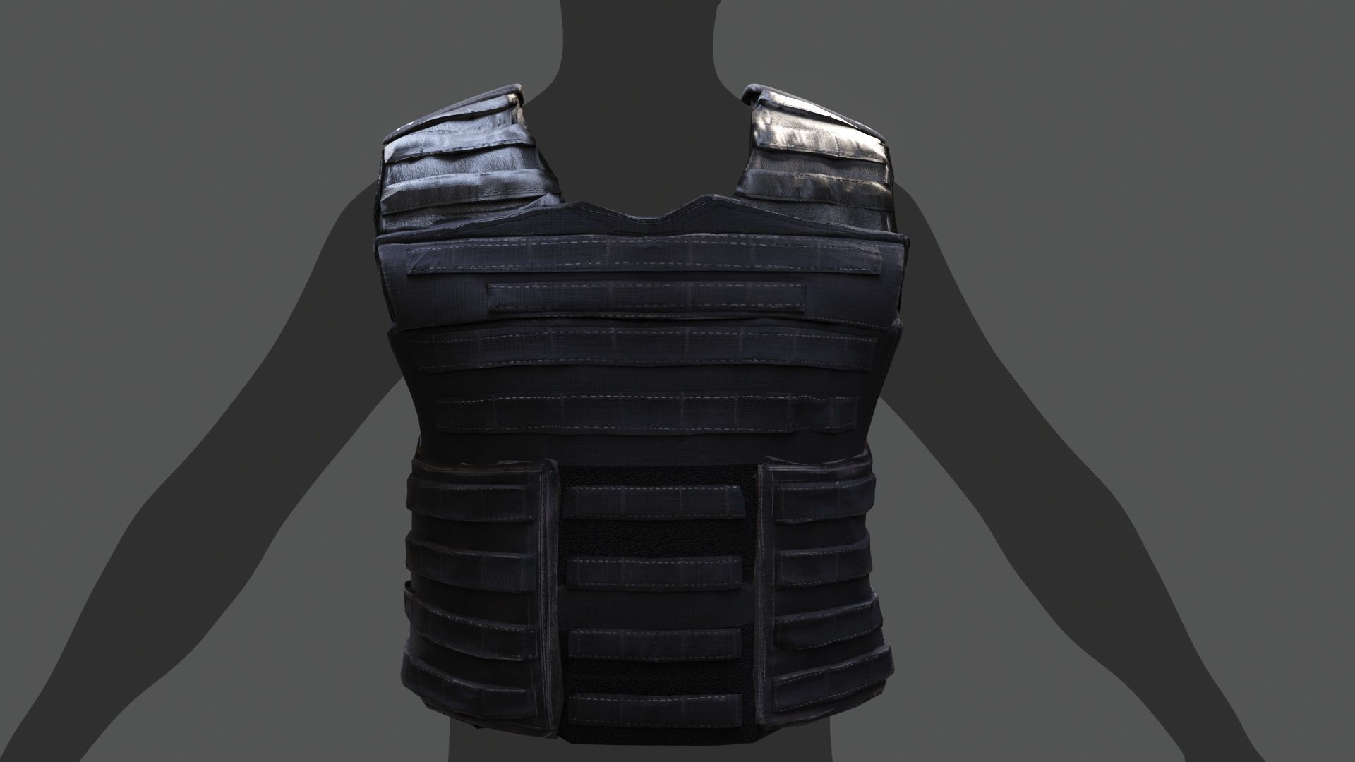 3D model Aegis ARV Tactical VestBritish Police GTA V FIVEM Uniform VR ...