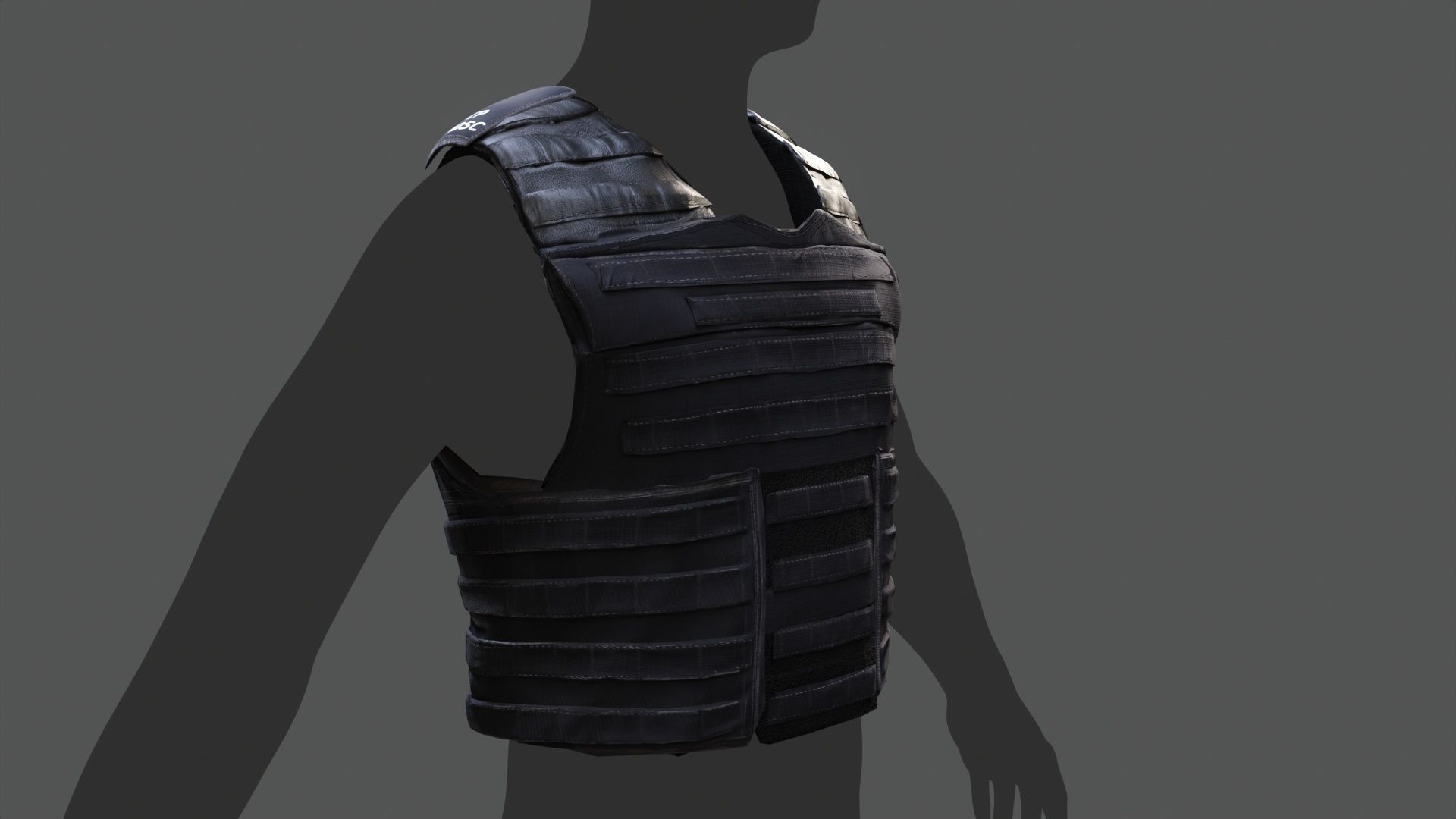 3D model Aegis ARV Tactical VestBritish Police GTA V FIVEM Uniform VR ...