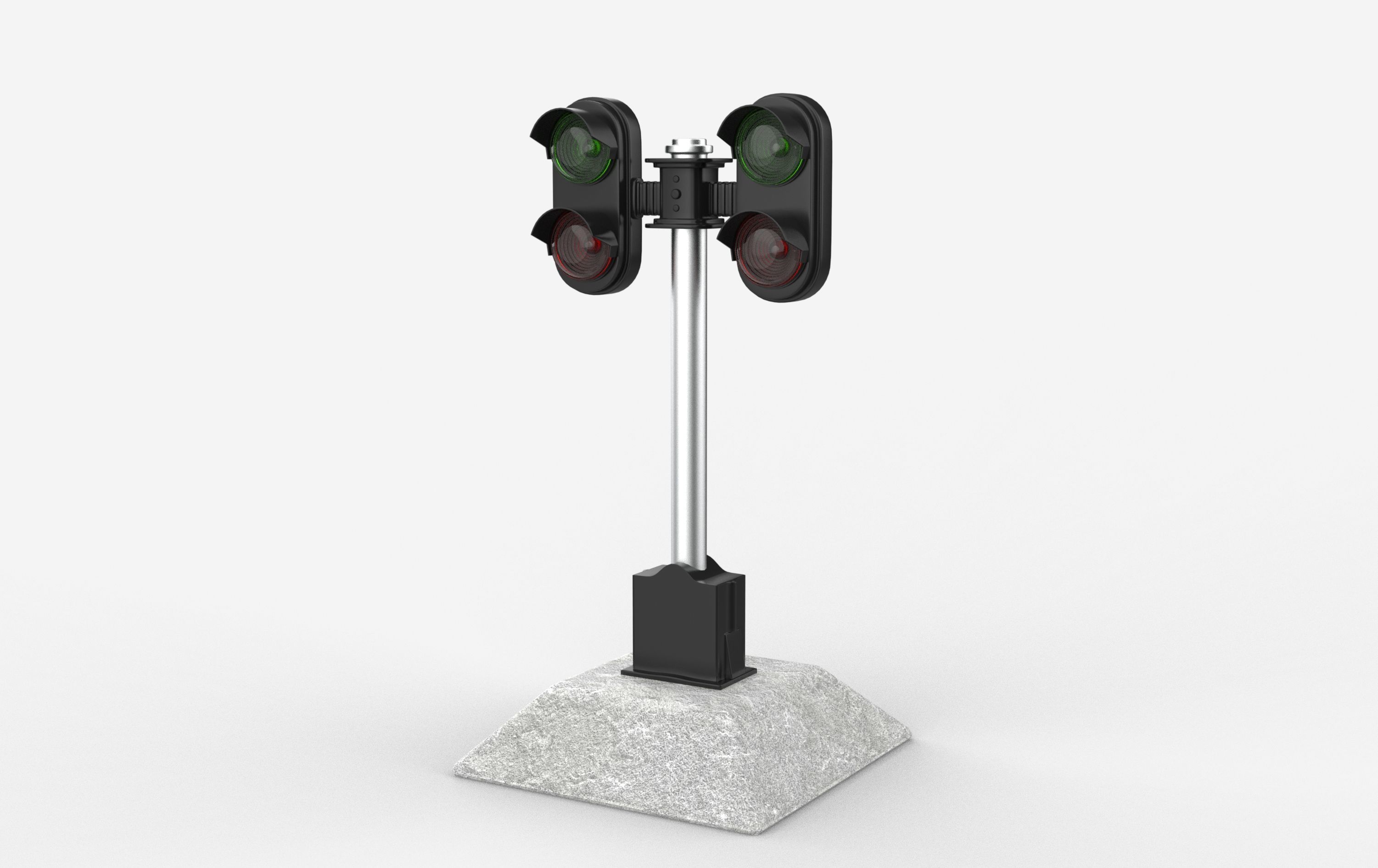 Traffic signs 3D model animated | CGTrader