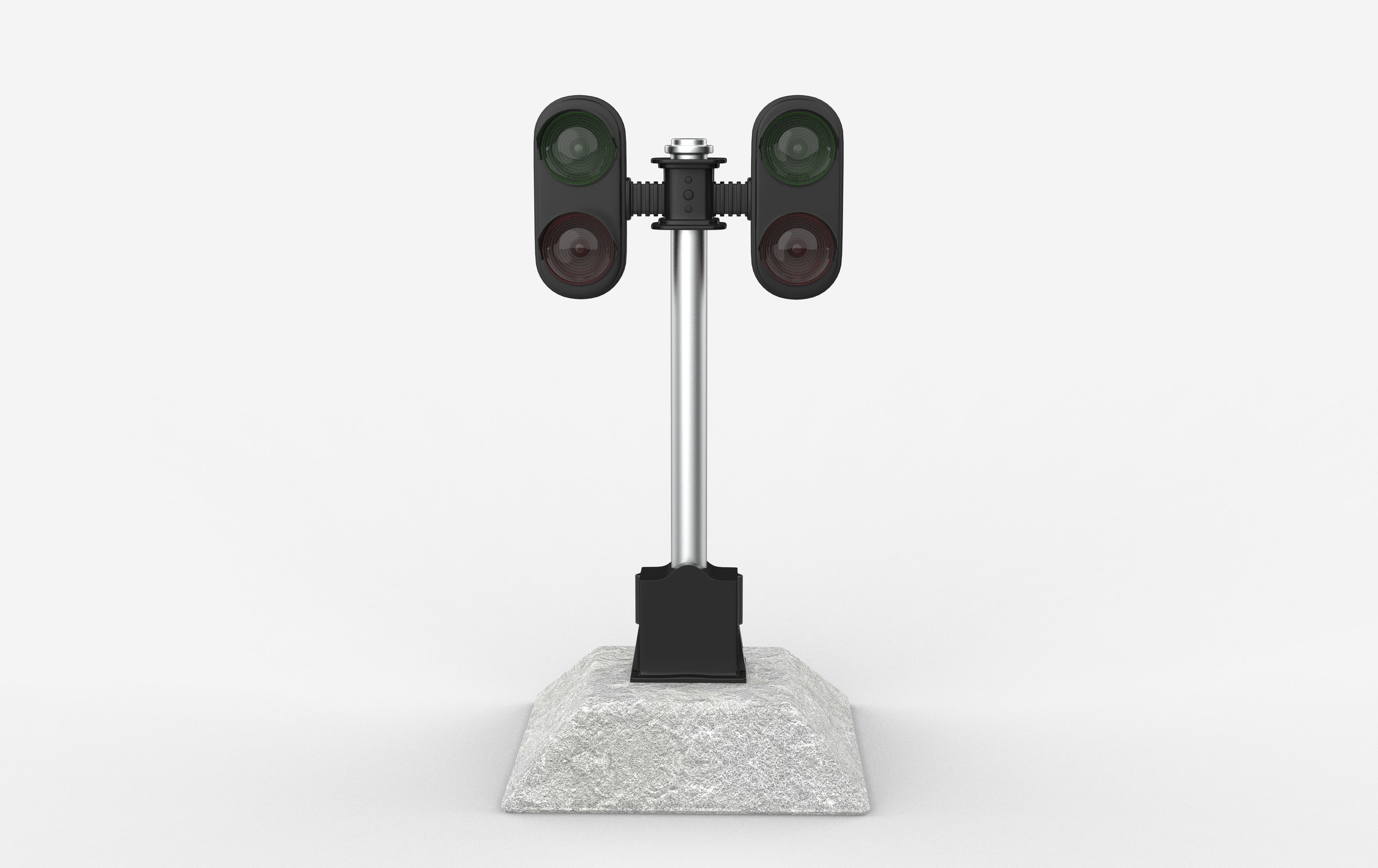 Traffic signs 3D model animated | CGTrader