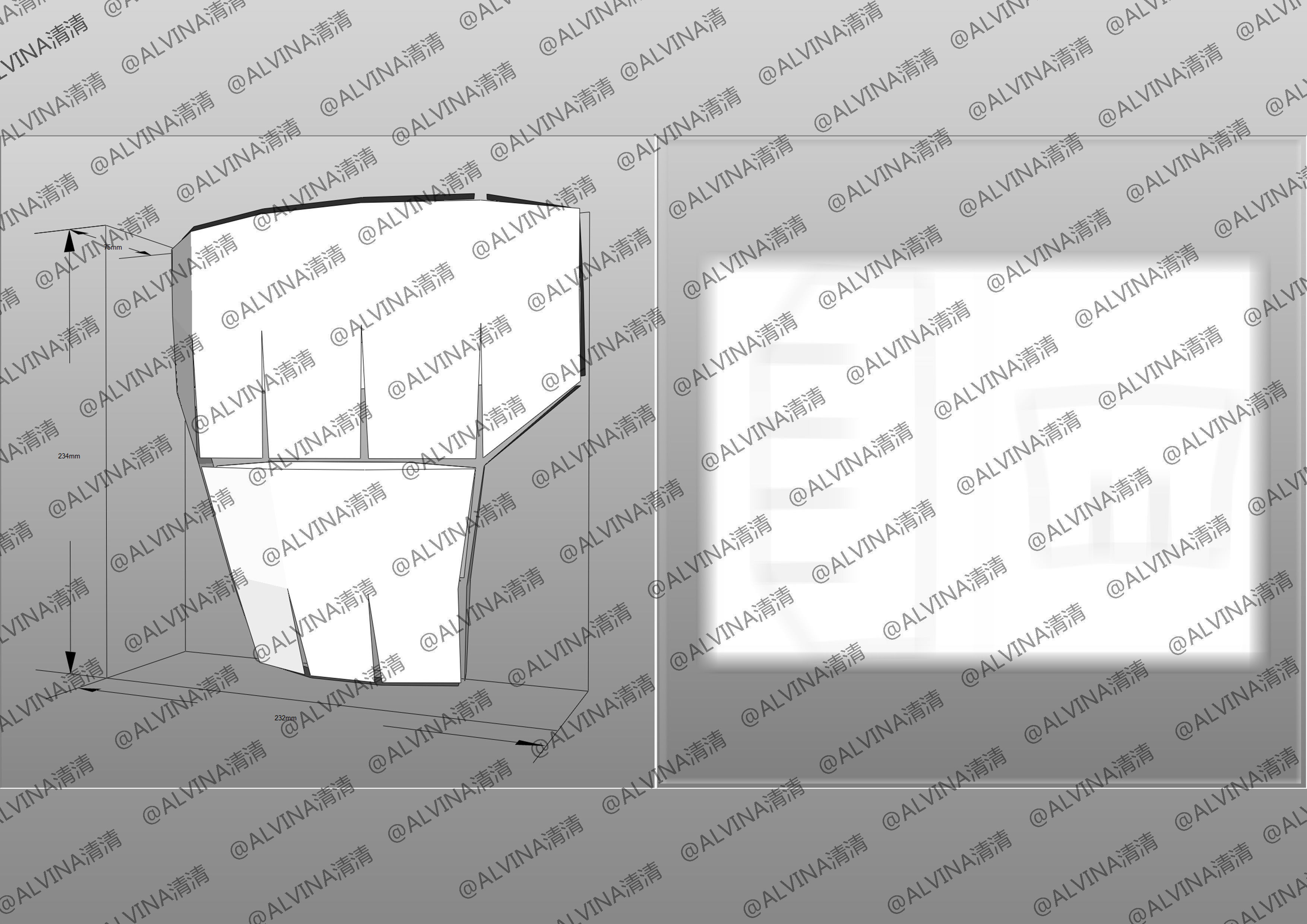 3D model Jin Roh Armor - DIY Cosplay Pepakura Foam Template VR / AR ...