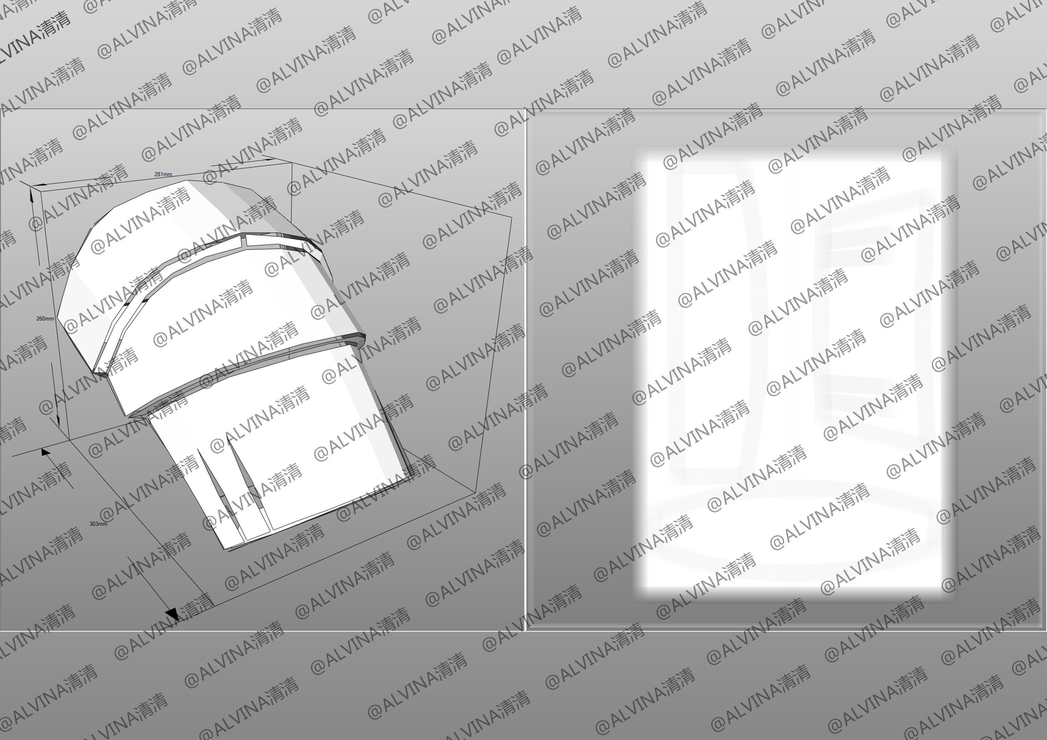 3D model Jin Roh Armor - DIY Cosplay Pepakura Foam Template VR / AR ...