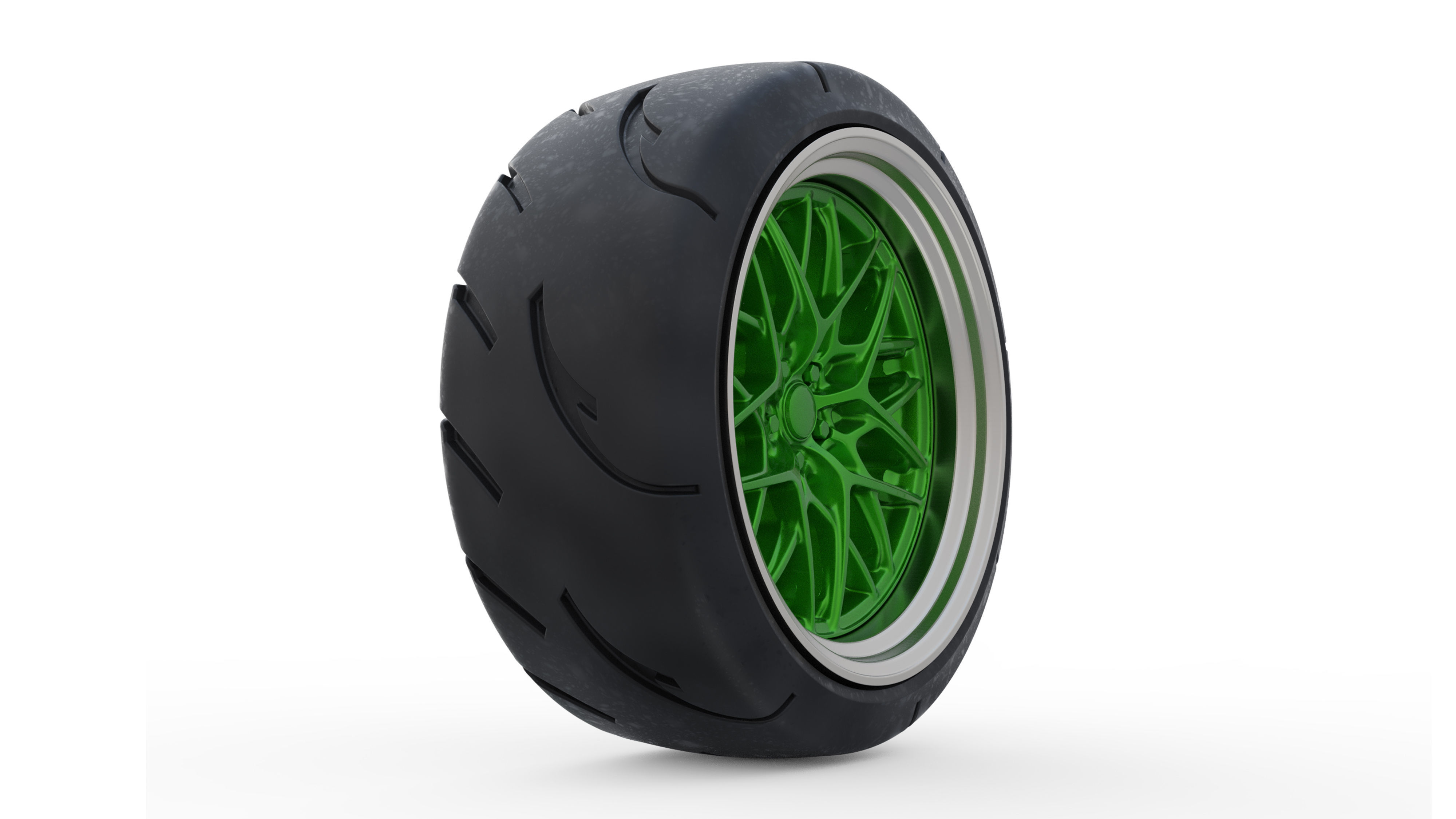 High detail Wheel 3d model STL files for Scaled Tire Rims 3D model 3D ...