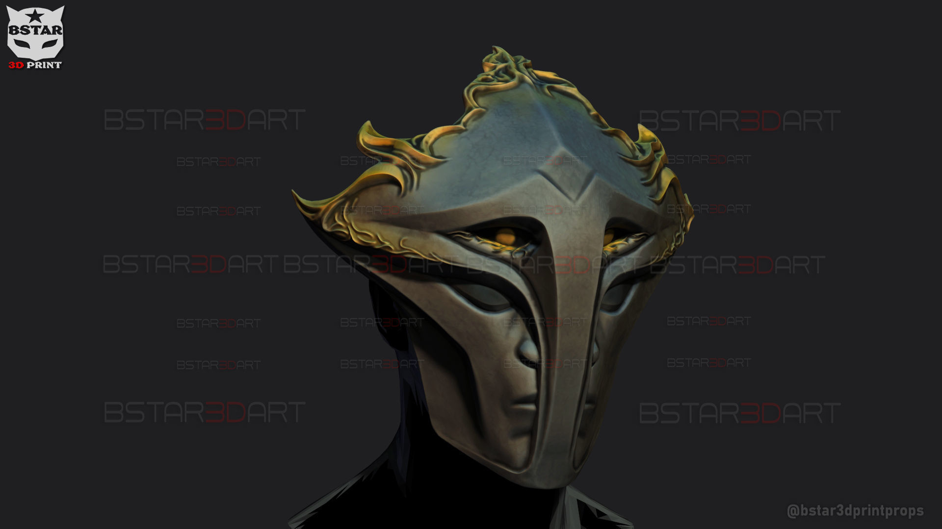 Viktor Final Form Mask - Arcane 2 Netflix - league of legends 3D model ...