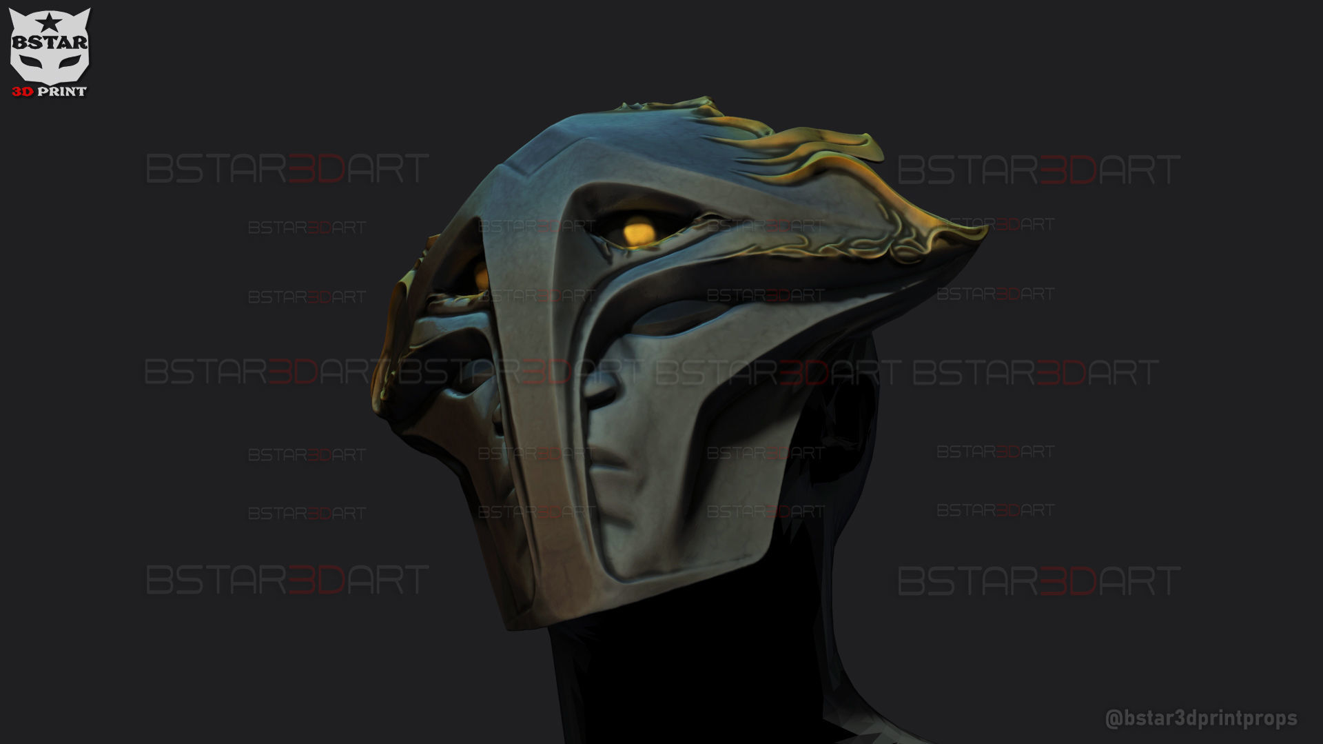 Viktor Final Form Mask - Arcane 2 Netflix - league of legends 3D model ...