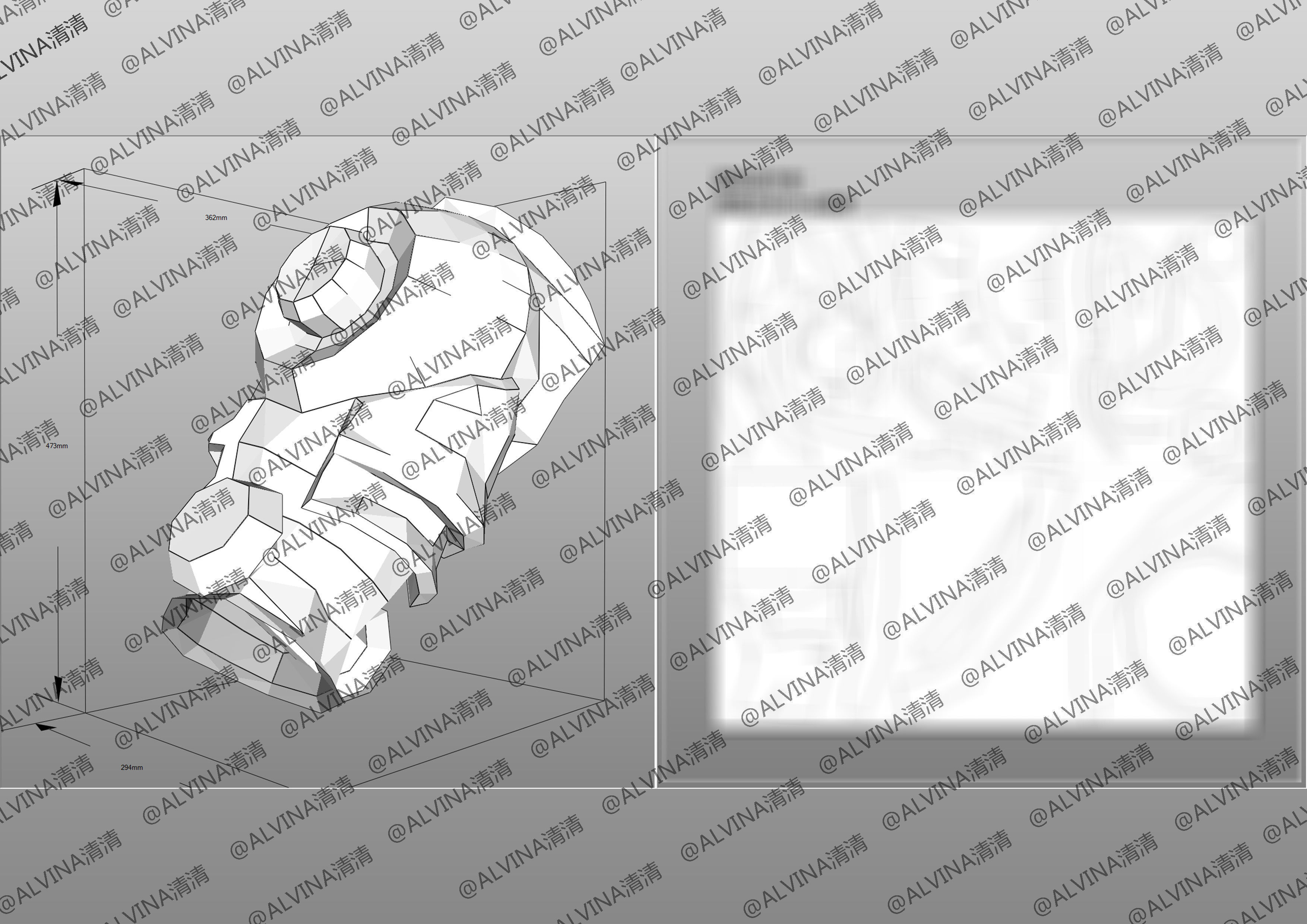 3D model LOL Kingdom Mech Sett Armor - DIY Cosplay Pepakura Foam ...