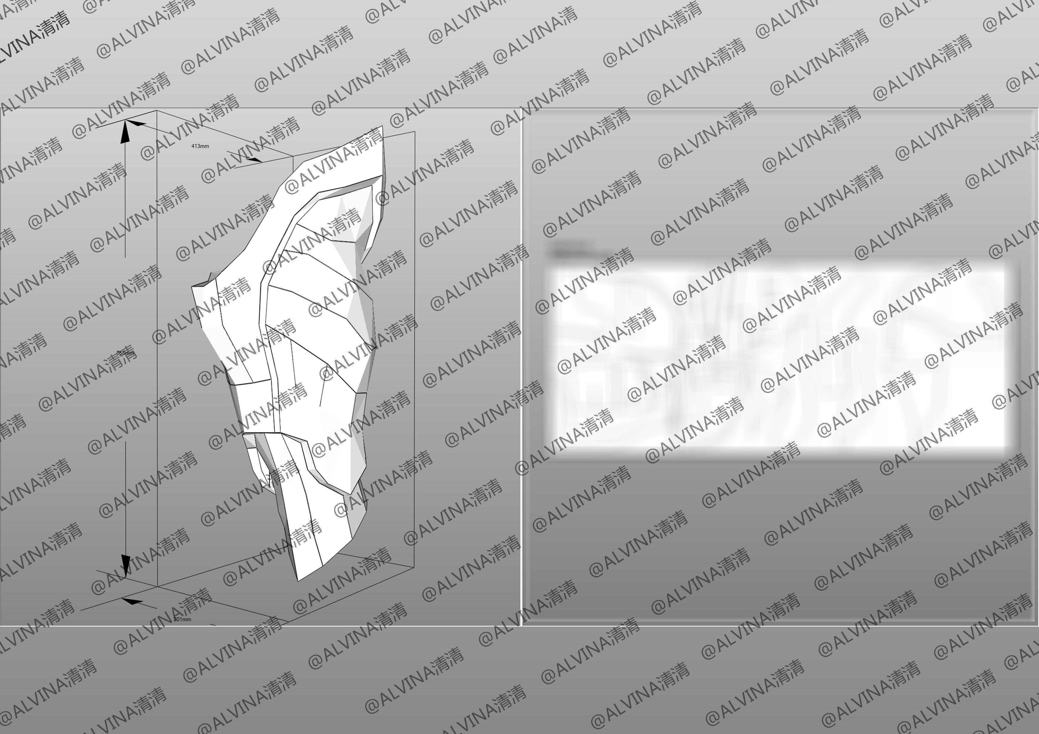 3D model LOL Kingdom Mech Sett Armor - DIY Cosplay Pepakura Foam ...