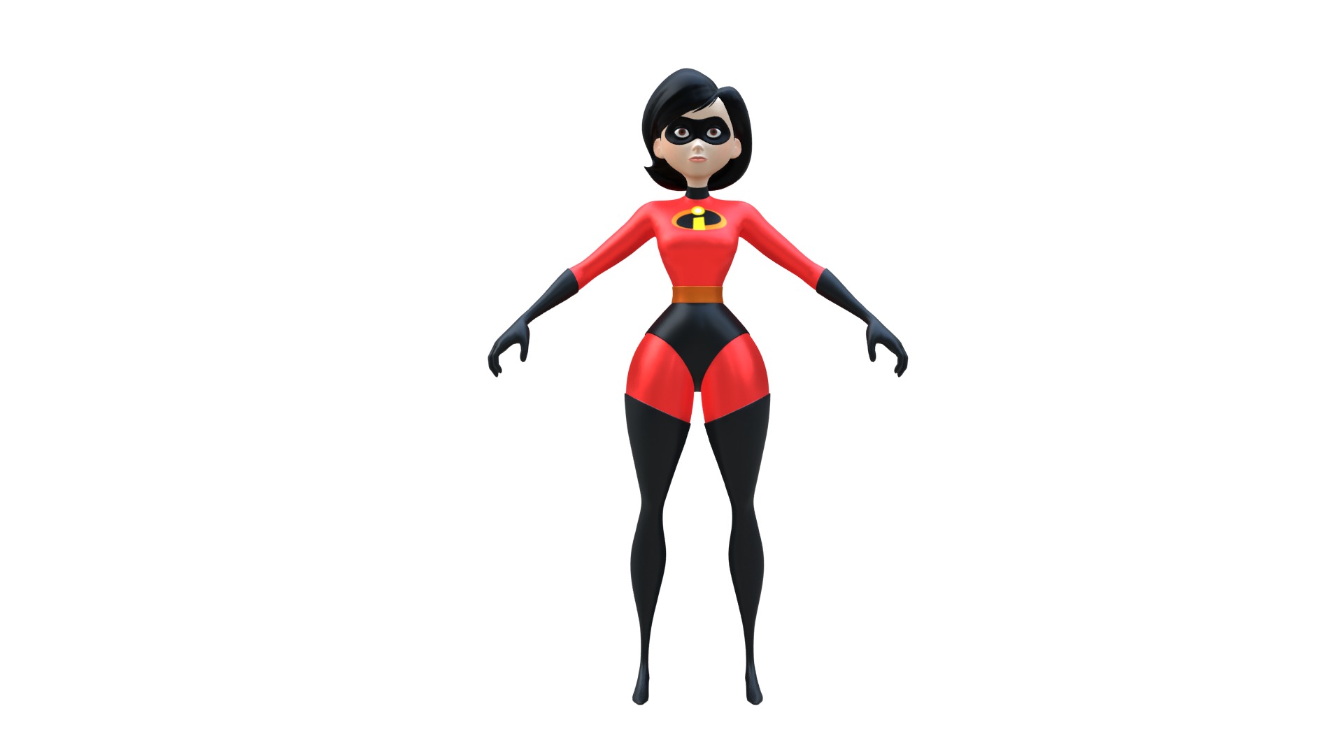 ElasticGirl - Helen Parr 3D model | CGTrader