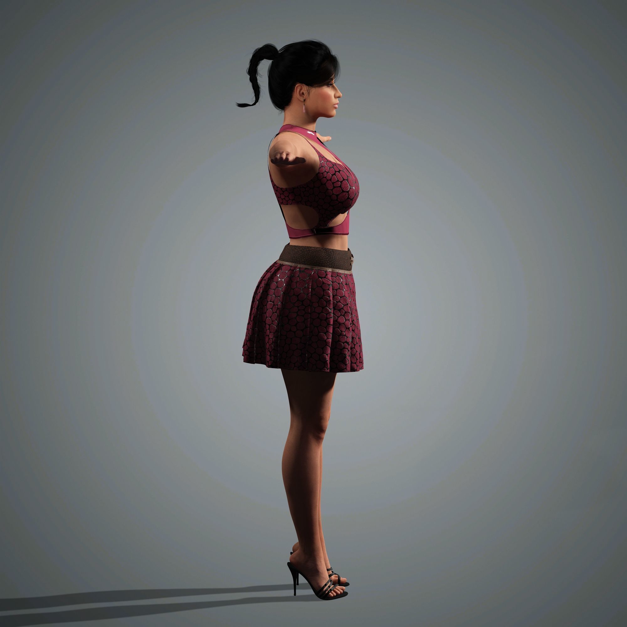 3D model Nicki Minaj Character 3D Model VR / AR / low-poly | CGTrader