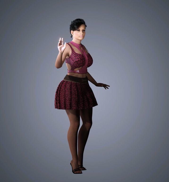 3D model Nicki Minaj Character 3D Model VR / AR / low-poly | CGTrader