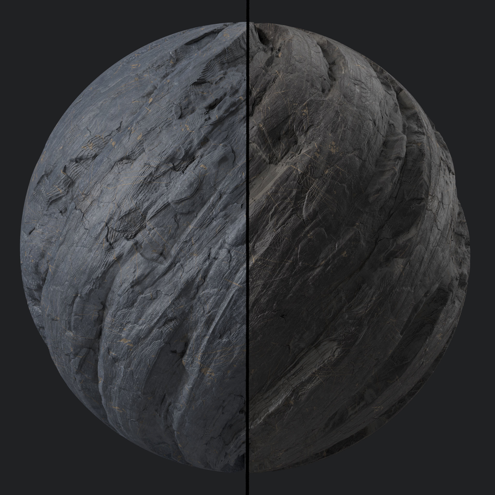 Texture Rock Cliff Materials 02- PBR 4K Seamless VR / AR / low-poly ...