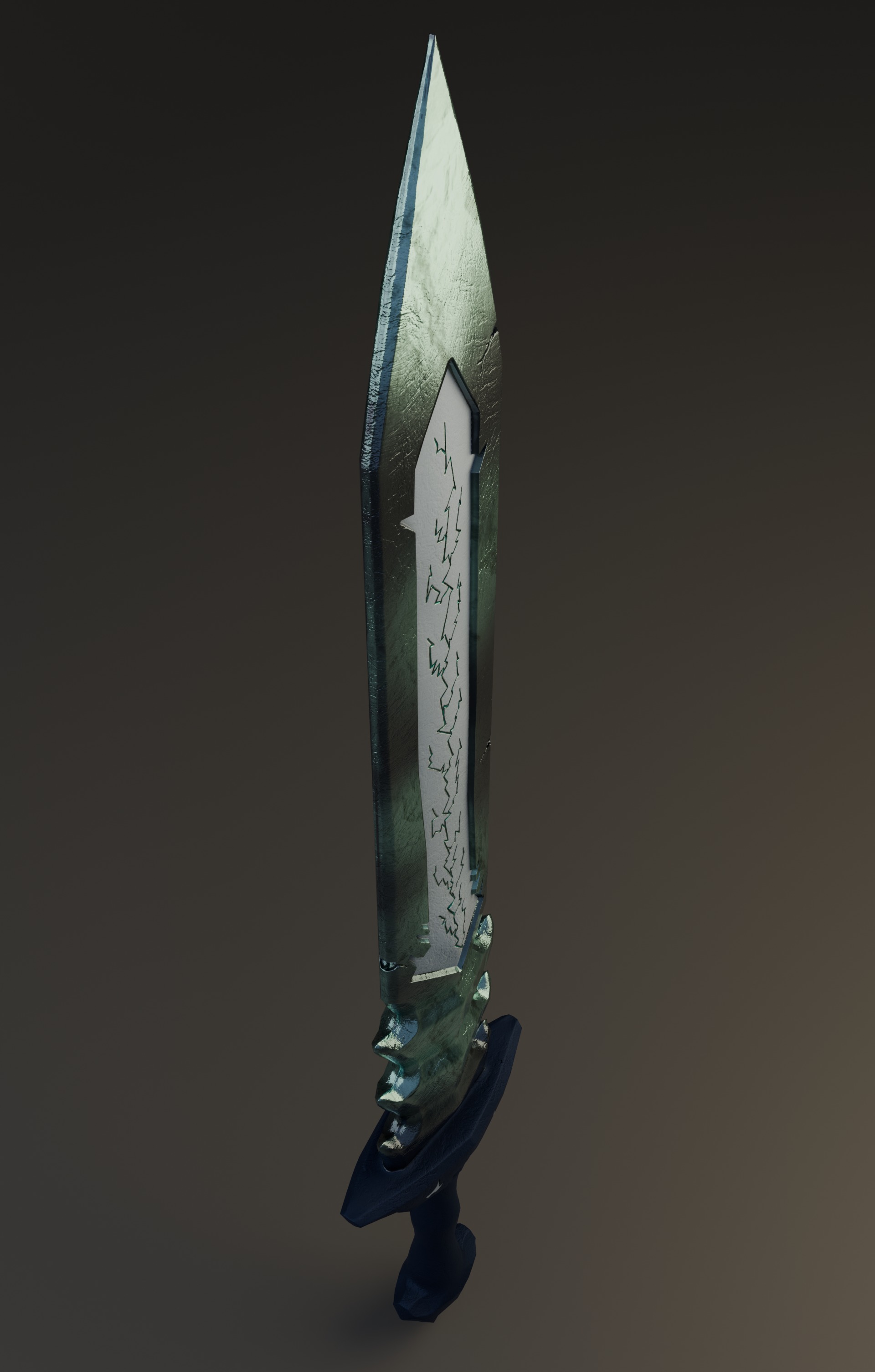 Long magic sword free VR / AR / low-poly 3D model | CGTrader