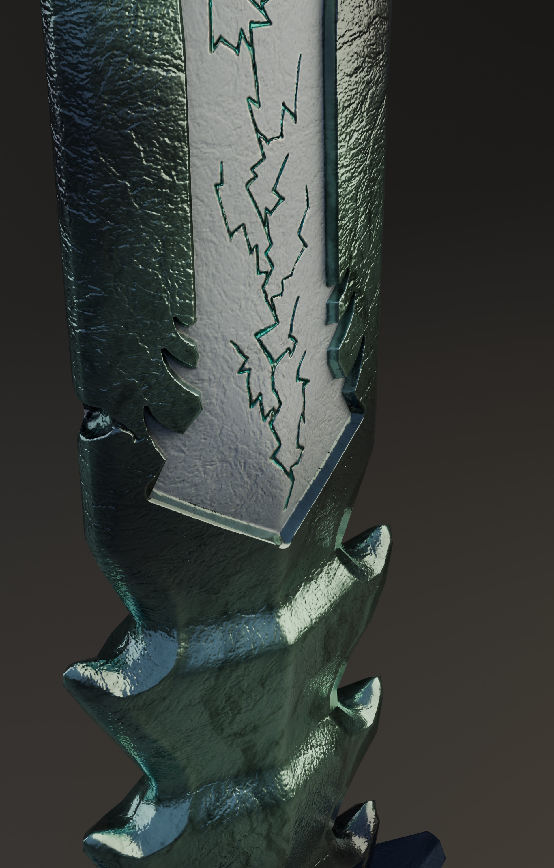 Long magic sword free VR / AR / low-poly 3D model | CGTrader