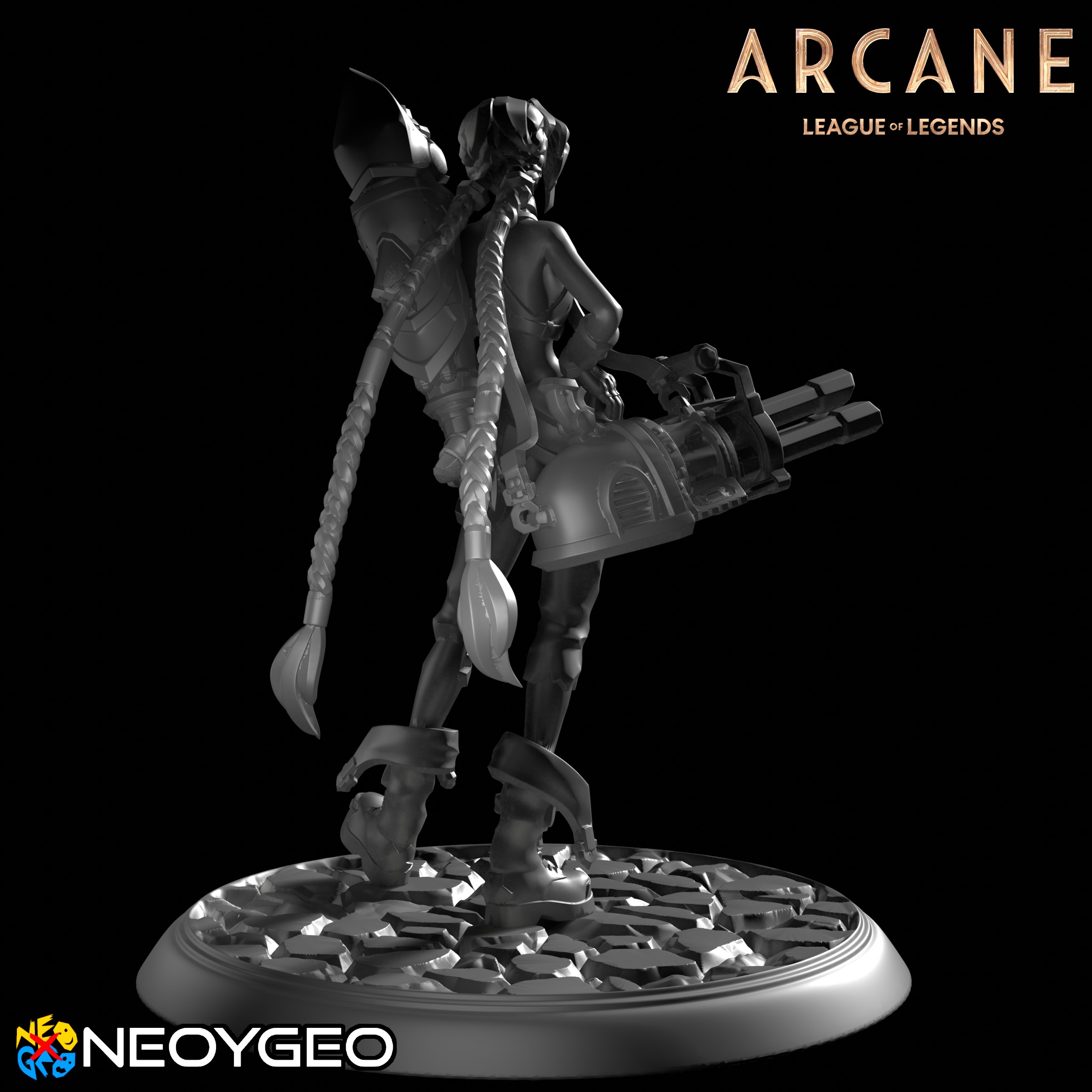 JINX ARCANE - LEAGUE OF LEGENDS 3D model 3D printable | CGTrader