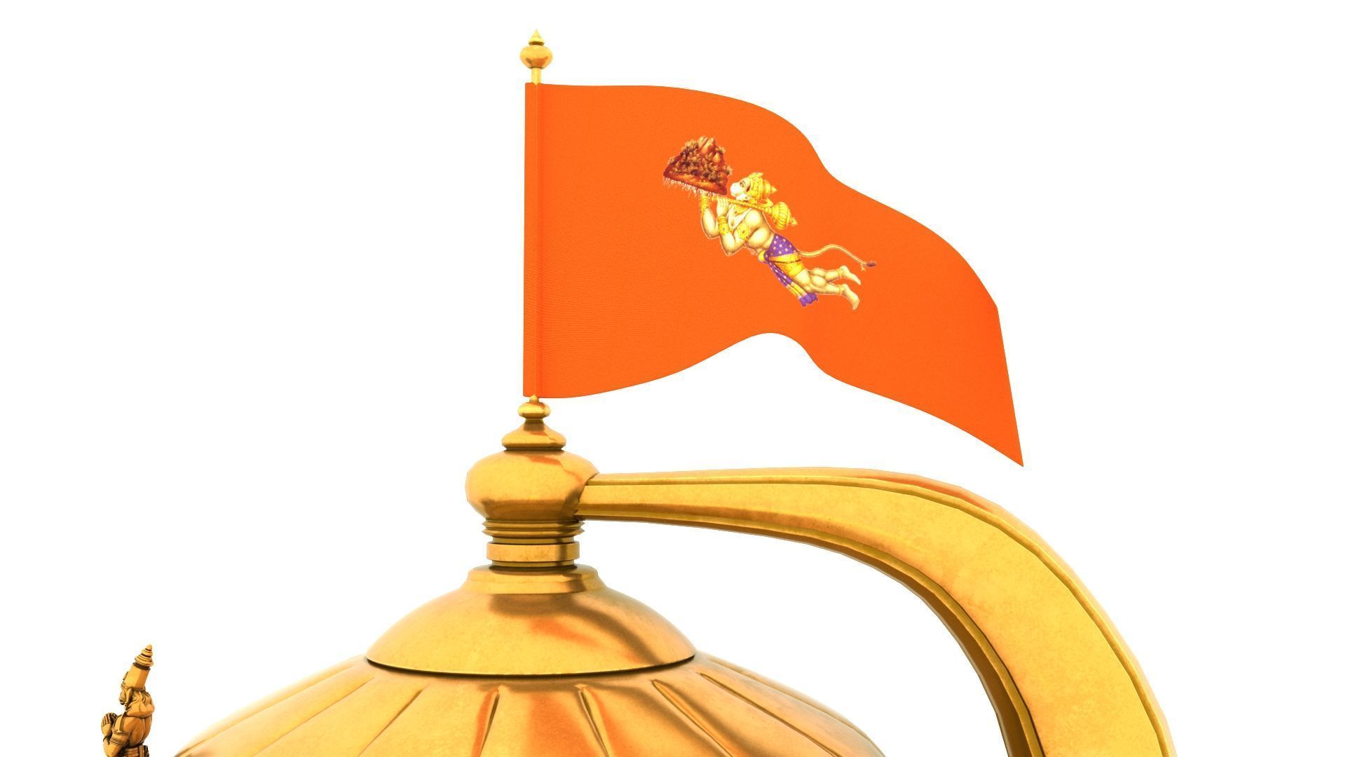 lord krishna arjuna 3D model | CGTrader