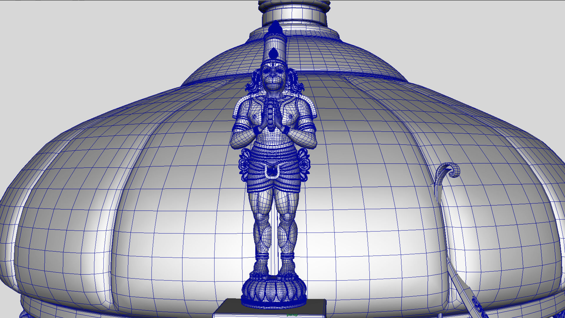 lord krishna arjuna 3D model | CGTrader