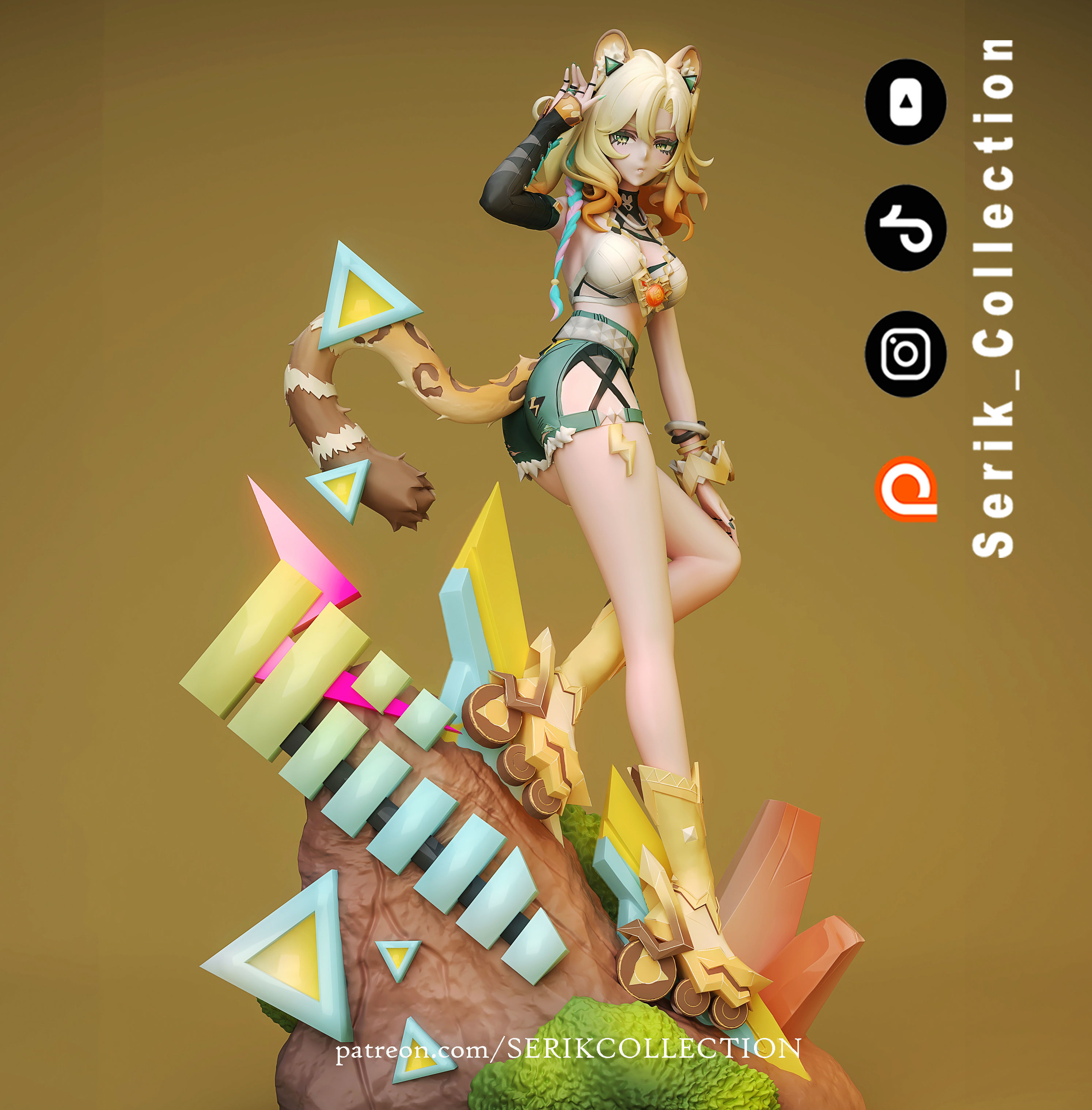 XILONEN GENSHIN IMPACT 3D model 3D printable | CGTrader