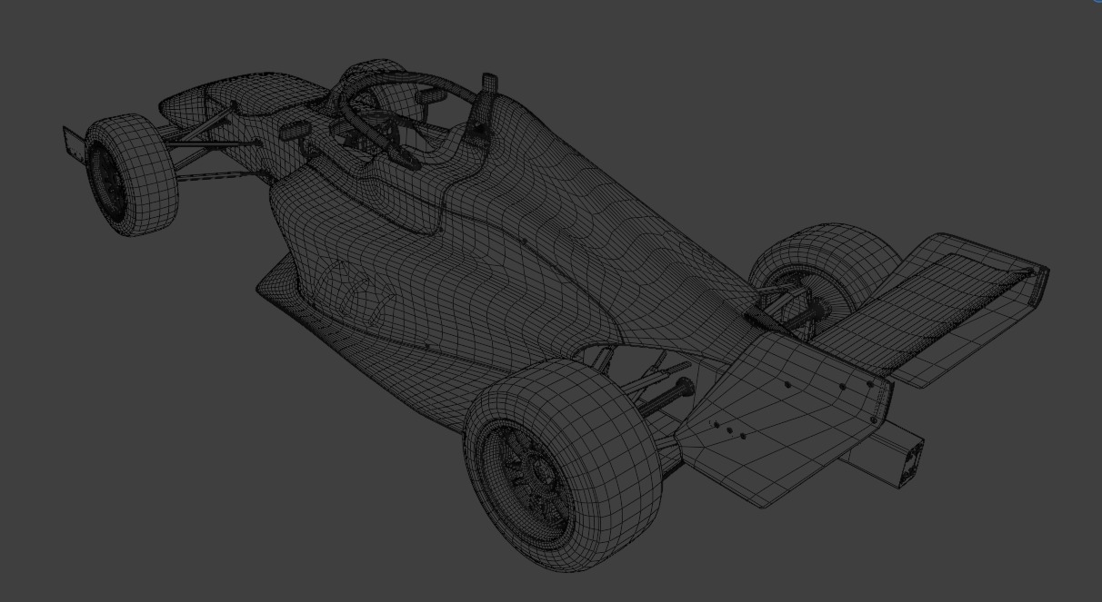 Tatuus T-421 free 3D model | CGTrader