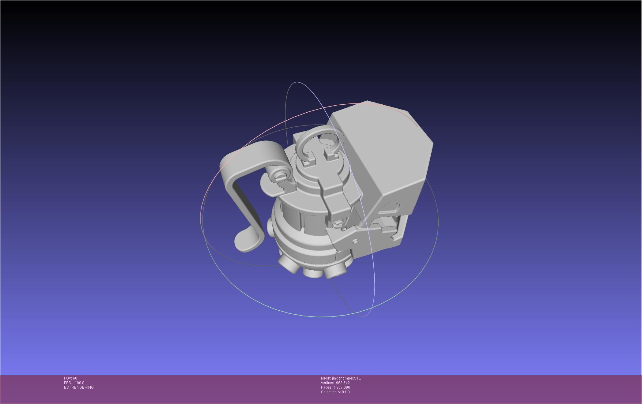 Arcane Jinx Chomper Grenade 3D model 3D printable | CGTrader