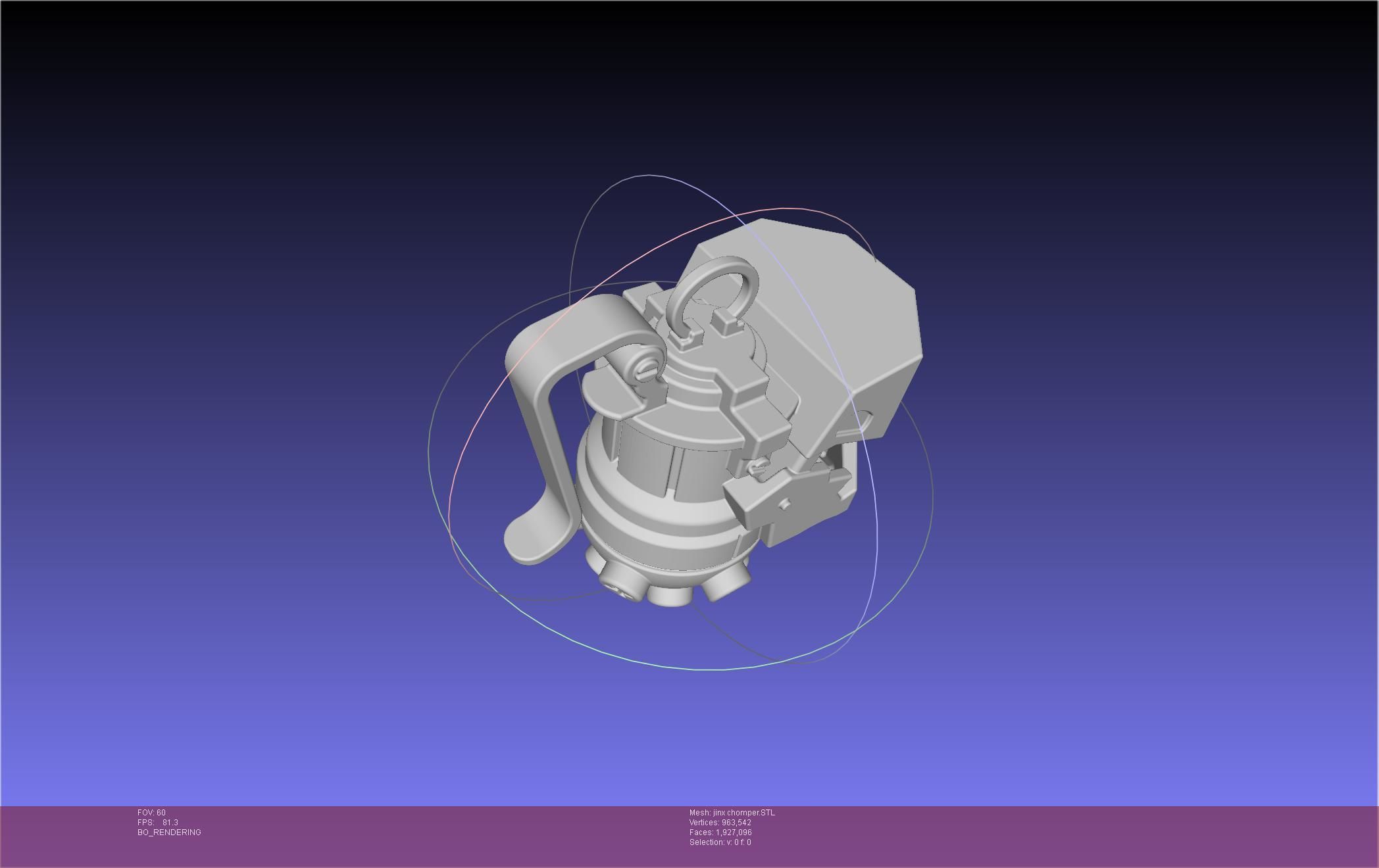 Arcane Jinx Chomper Grenade 3D model 3D printable | CGTrader