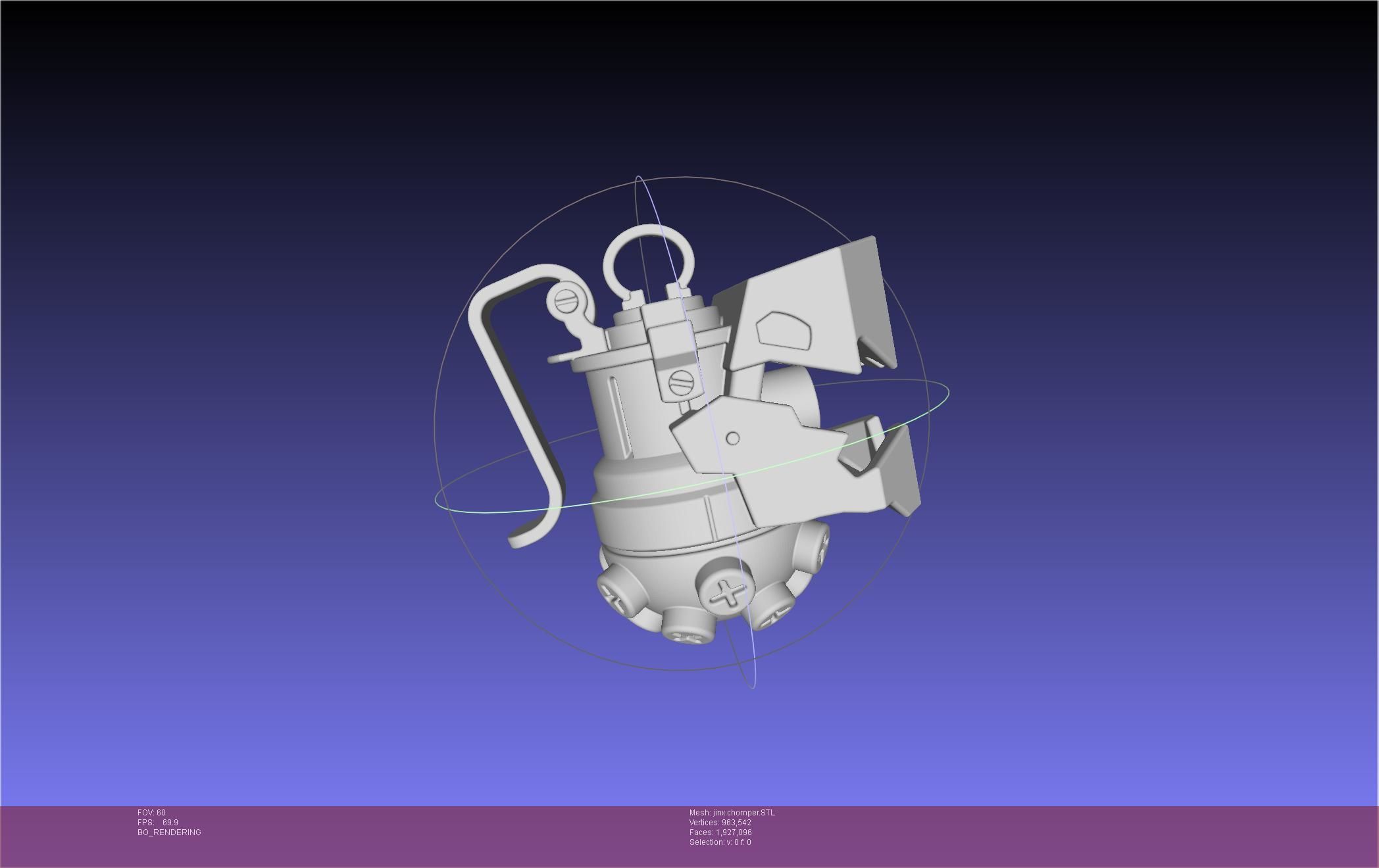 Arcane Jinx Chomper Grenade 3D model 3D printable | CGTrader