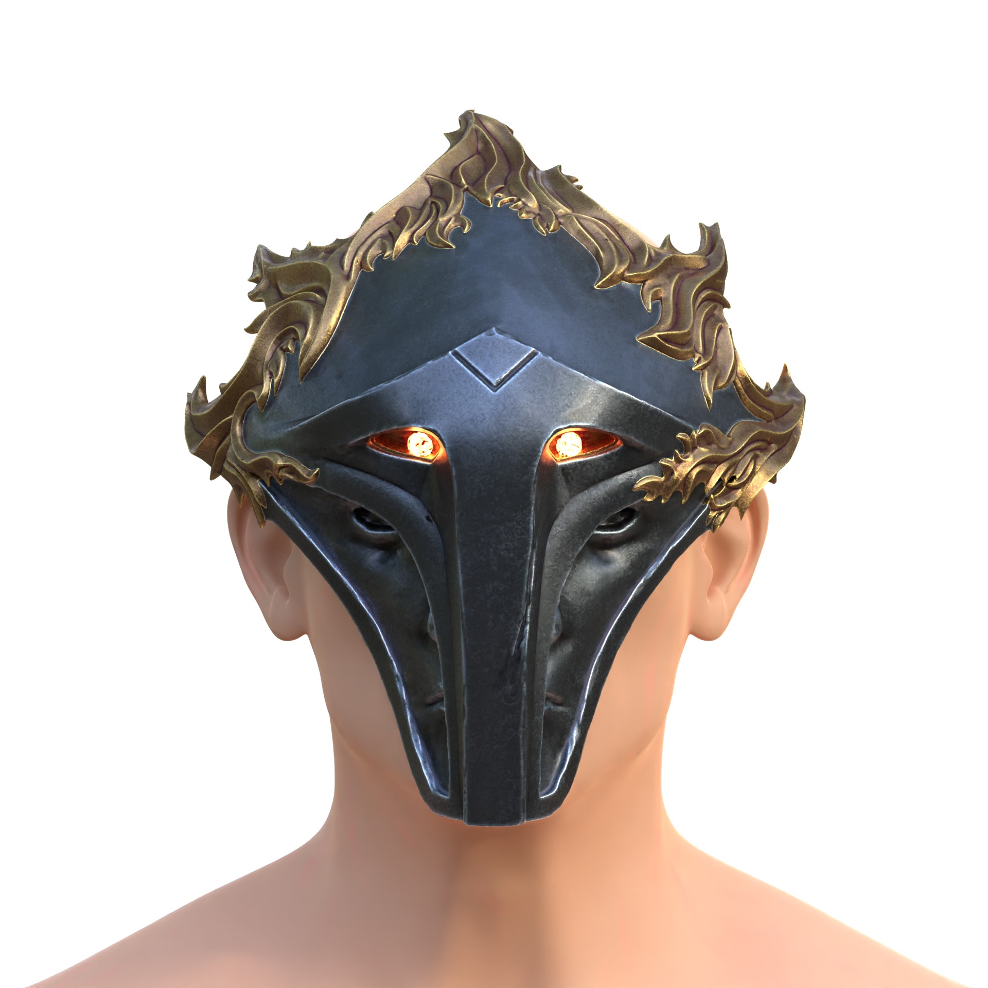 Viktor Hexteck Form Cosplay Mask Arcane League of Legends 3D model 3D ...