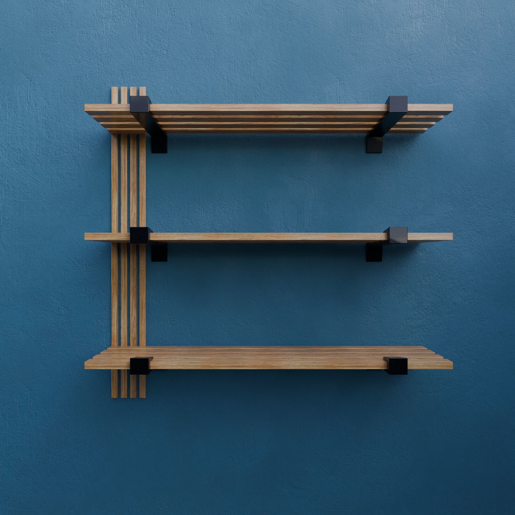 Modern Shelf Design - Blender Design free 3D model | CGTrader