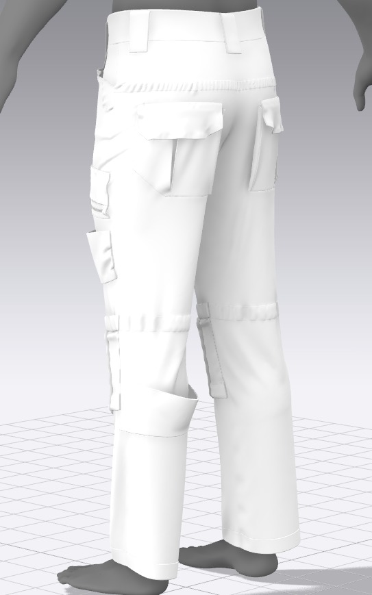 3D model cobra Combat Gear Tactical Pants Trousers Military FIVEM GTA ...