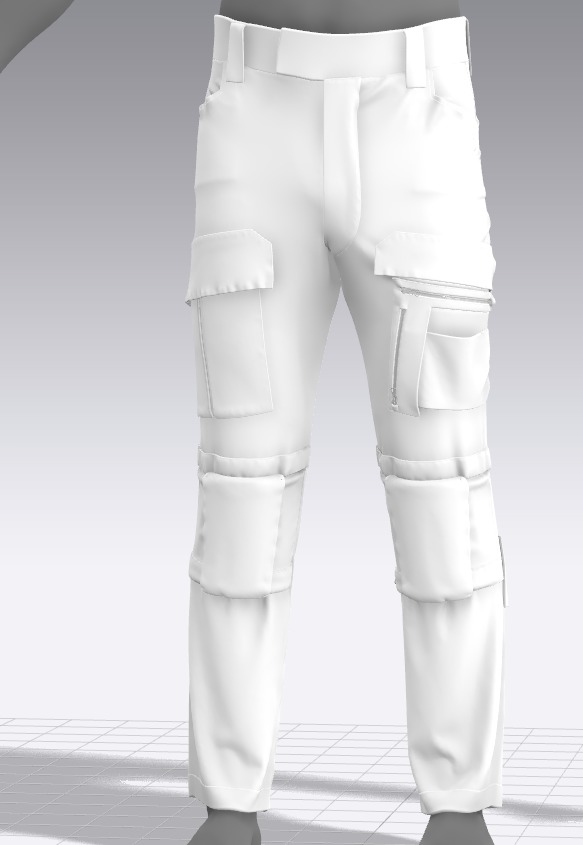 3D model cobra Combat Gear Tactical Pants Trousers Military FIVEM GTA ...