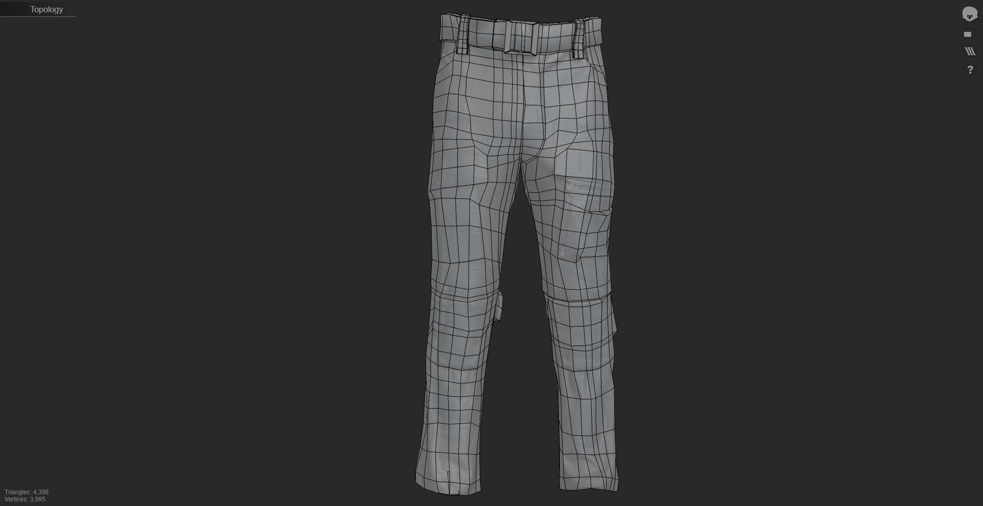 3D model cobra Combat Gear Tactical Pants Trousers Military FIVEM GTA ...