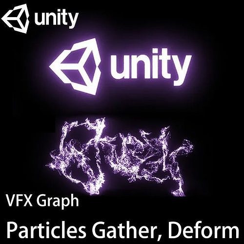 Unity VFX Graph - Particles Gather 3D model | CGTrader