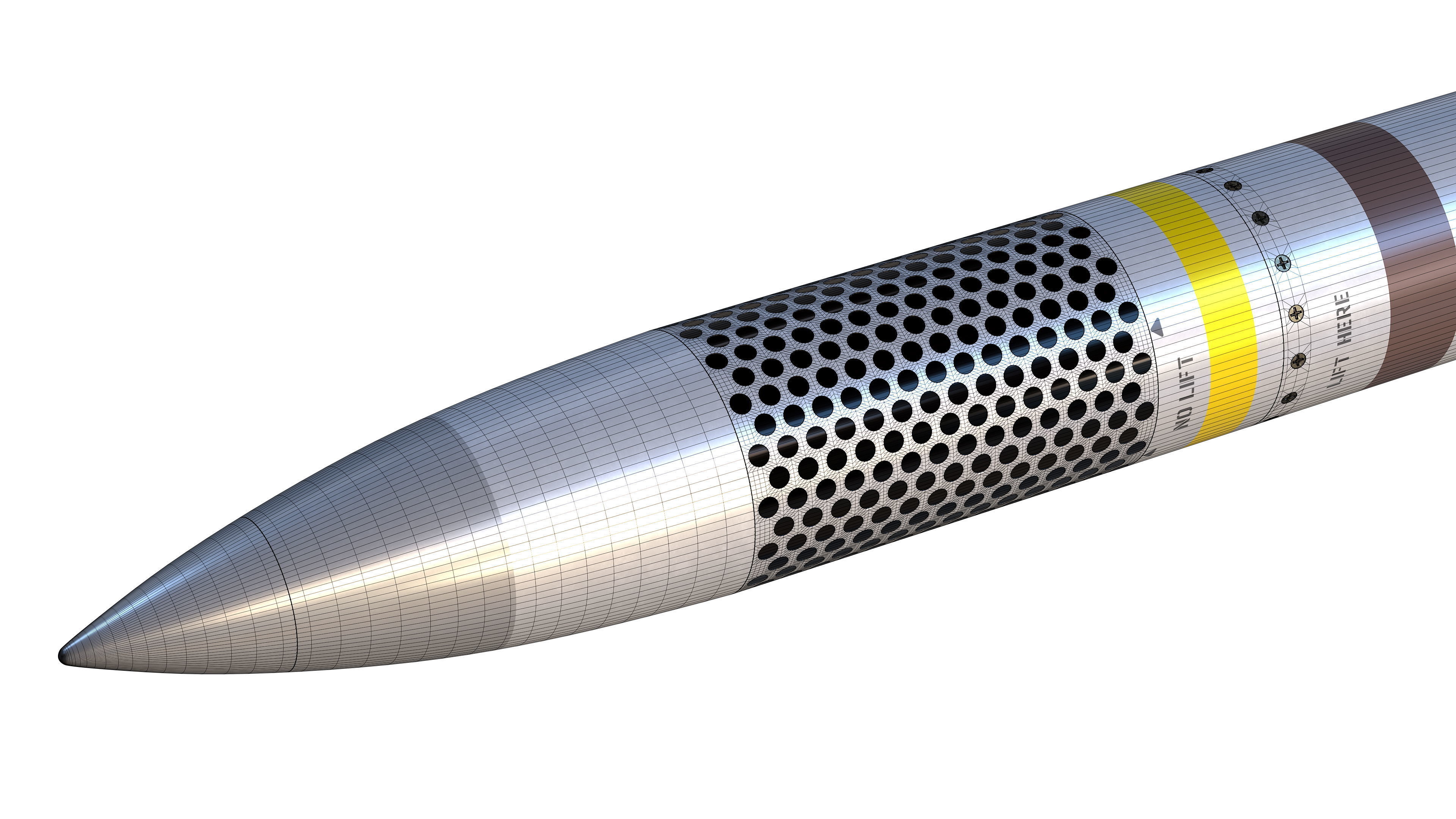 3D model Lockheed Martin CUDA Air-to-Air Missile Concept VR / AR / low ...