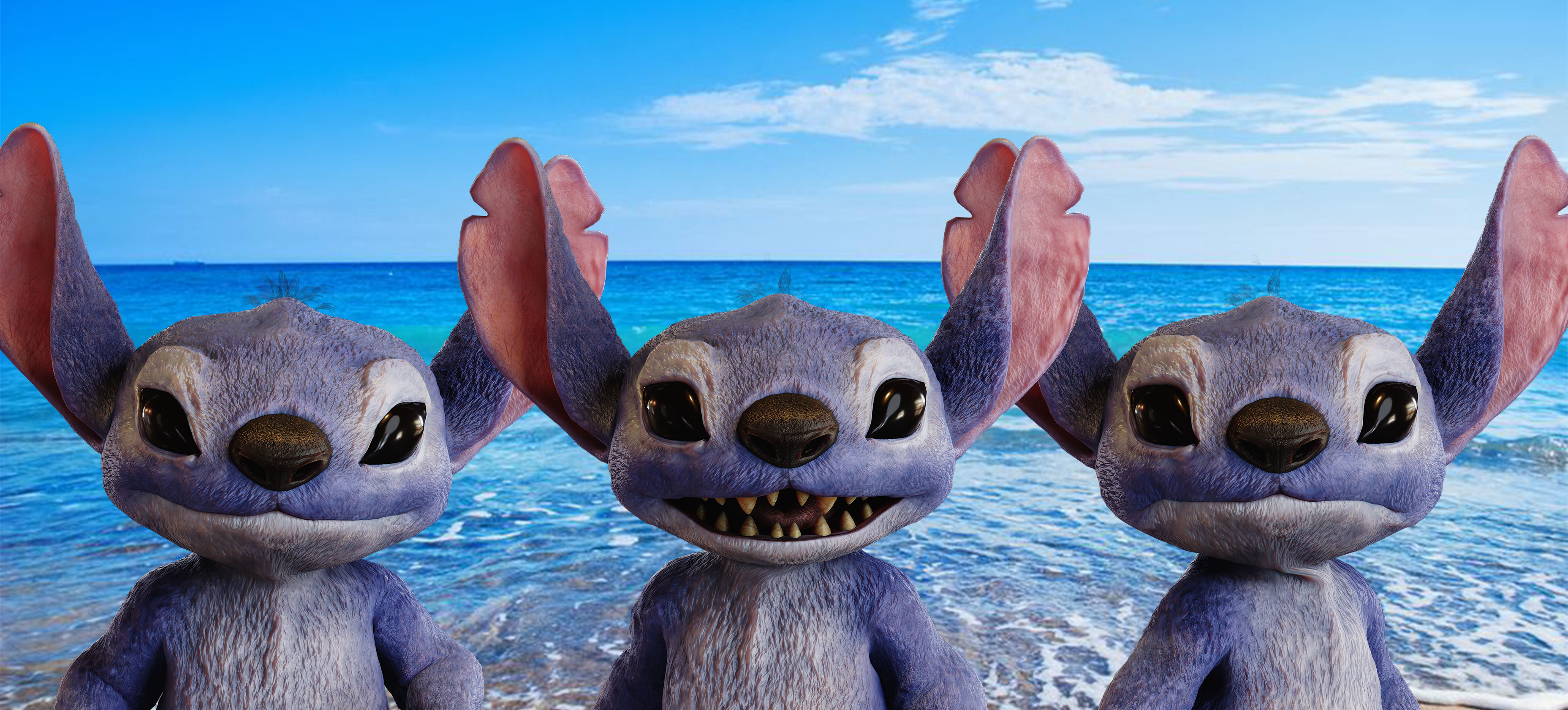 3D model Stitch VR / AR / low-poly | CGTrader