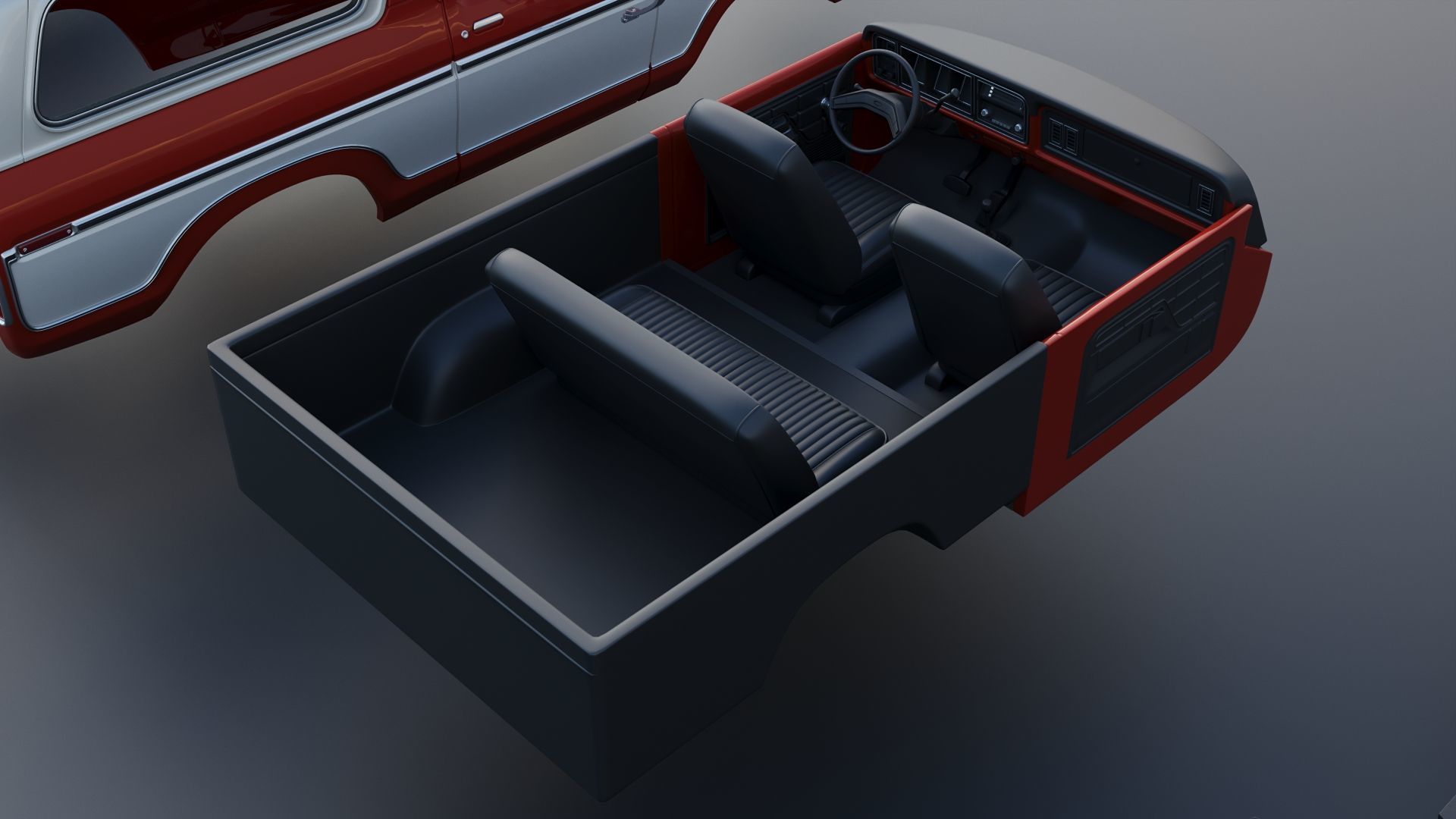 Bronco 1979 3D model 3D printable | CGTrader