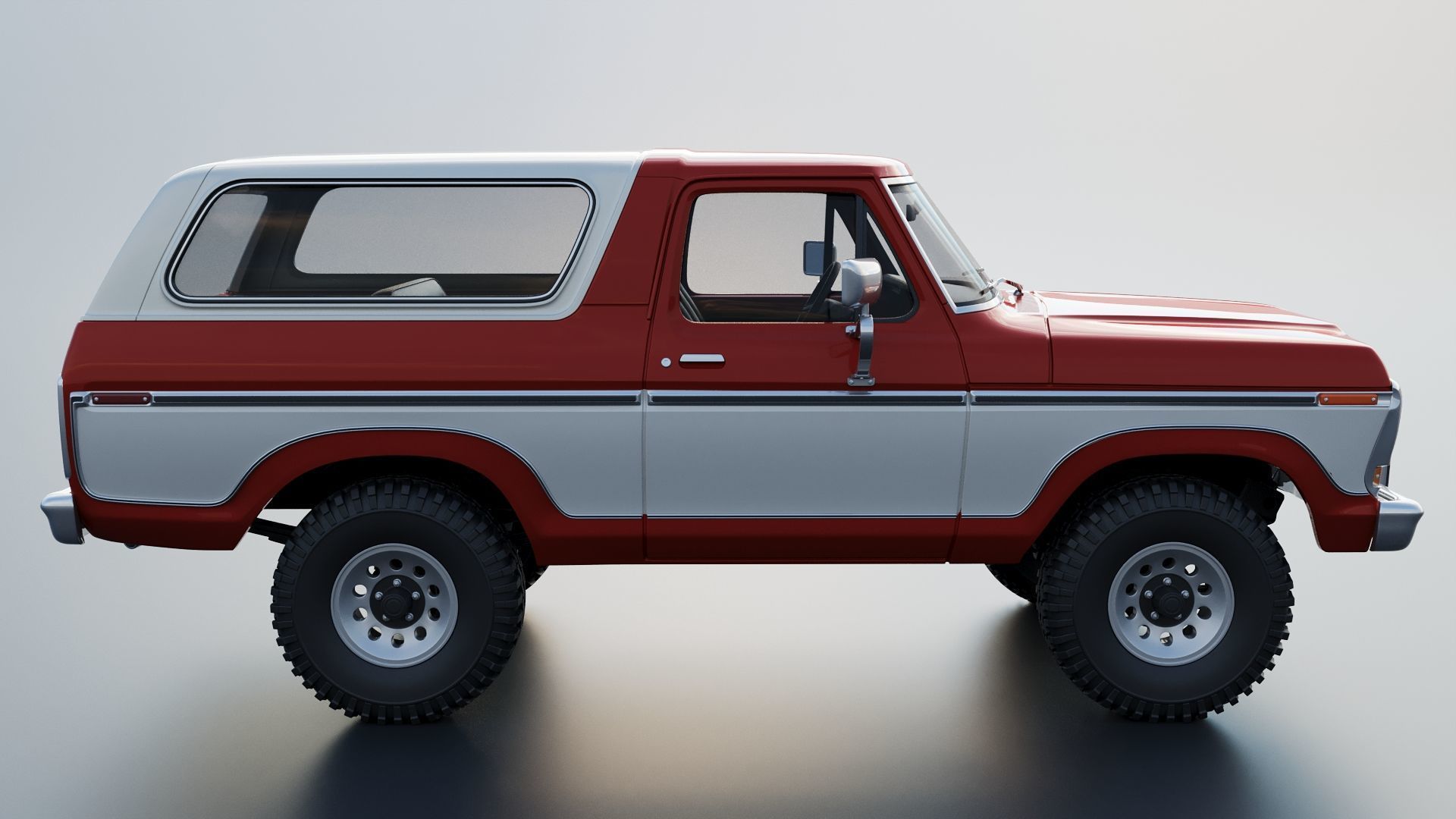 Bronco 1979 3D model 3D printable | CGTrader