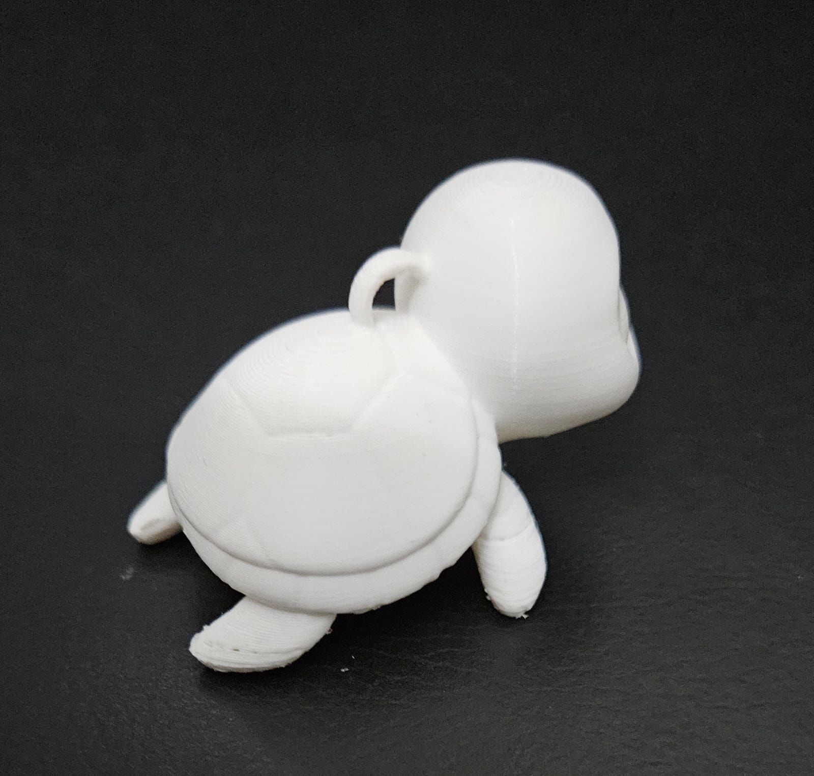 Cartoon Turtle Keychain 3D model 3D printable | CGTrader
