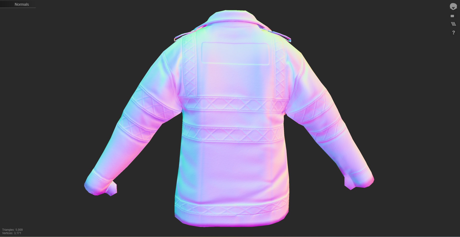 3D model Gore-Tex Hi-Vis Jacket UK Police Coat GTA EUP FIVEM uniform VR ...